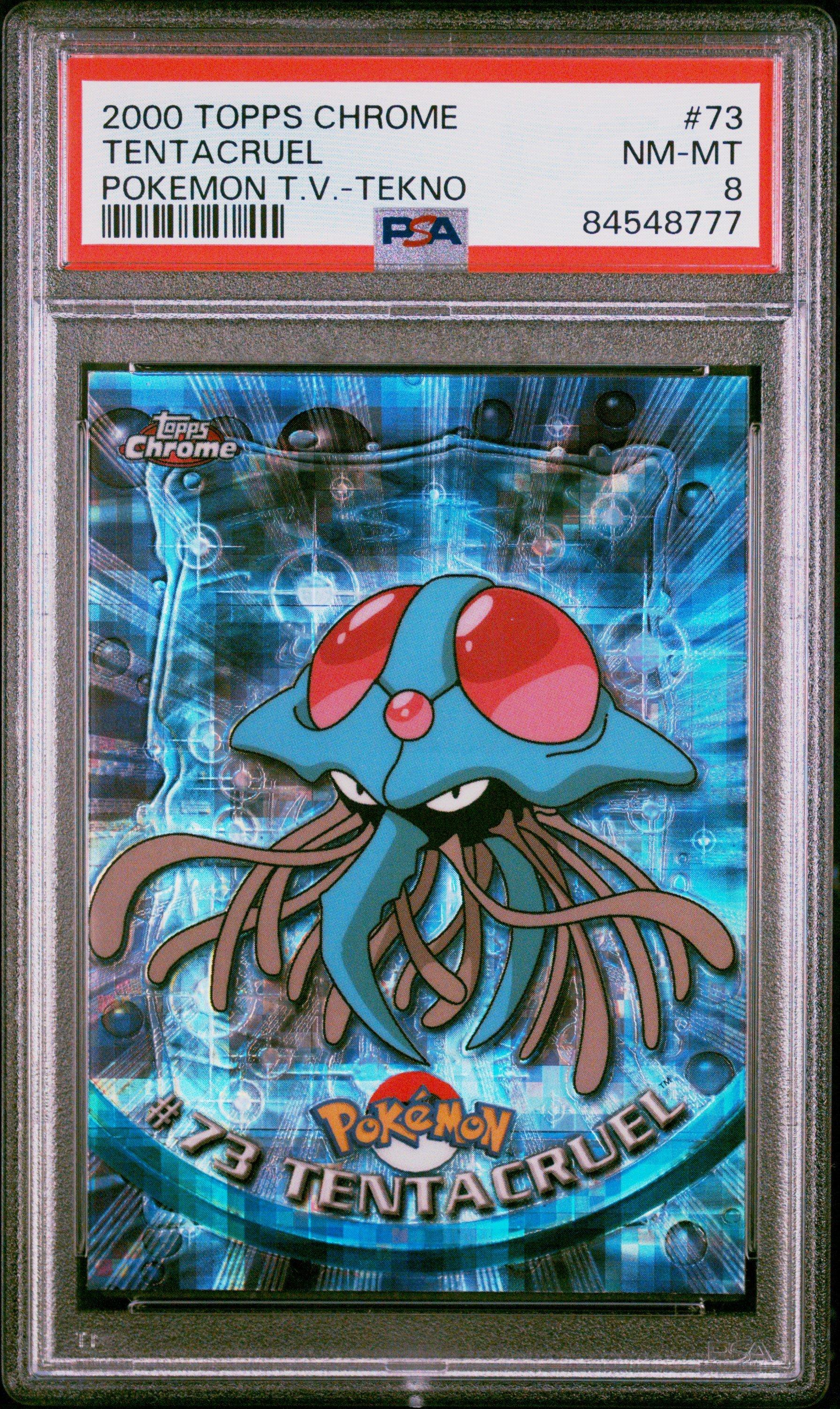 2000 Topps Chrome Pokemon T.v. 73 Tentacruel Tekno PSA 8 | GameStop