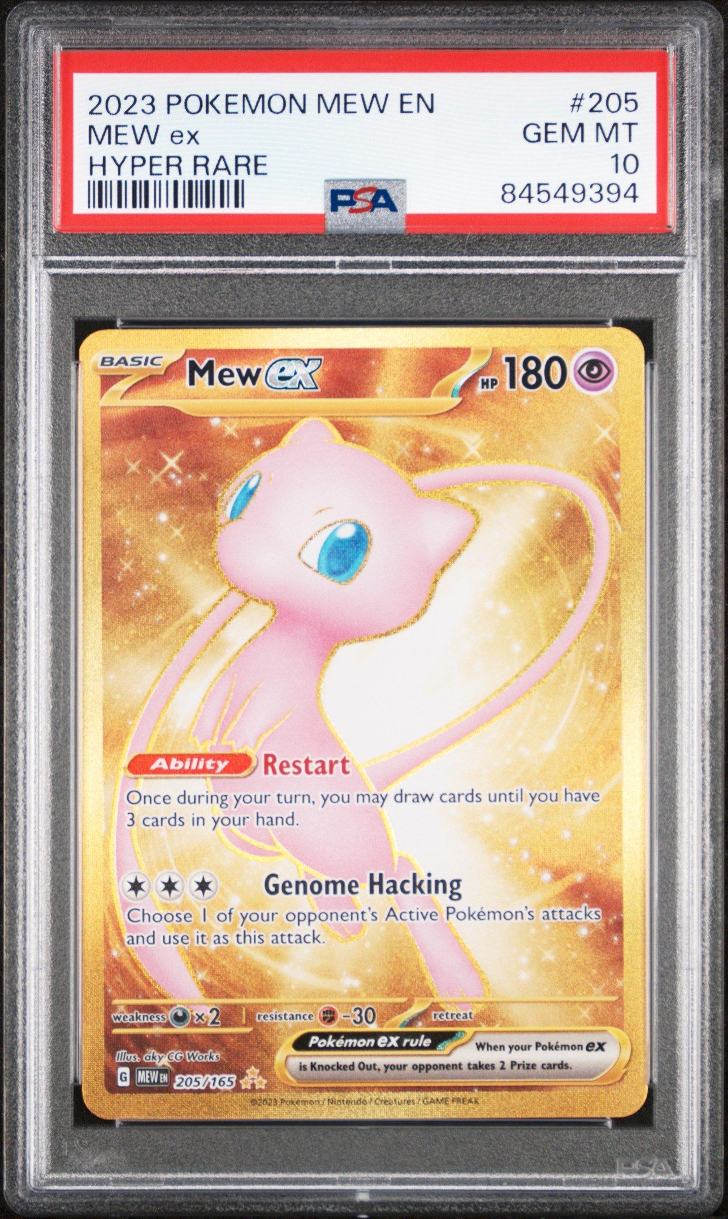 2023 Pokemon Mew En-151 205 Mew Ex Hyper Rare PSA 10 | GameStop
