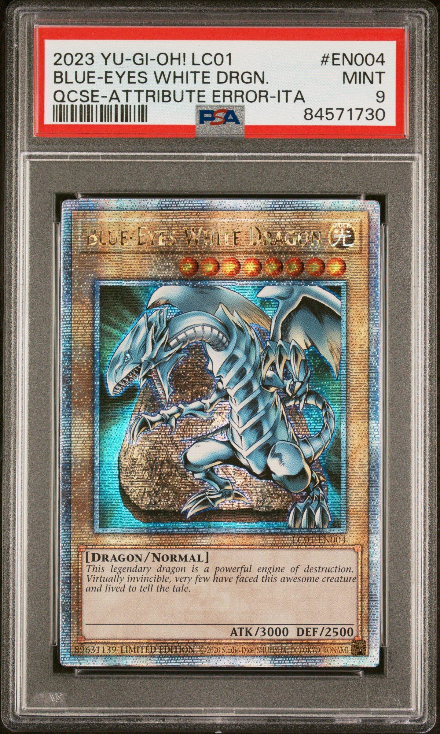 2023 Yu-gi-oh! Lc01-legendary Collection: 25th Anniversary Edition En004 Blue-eyes White Dragon ...