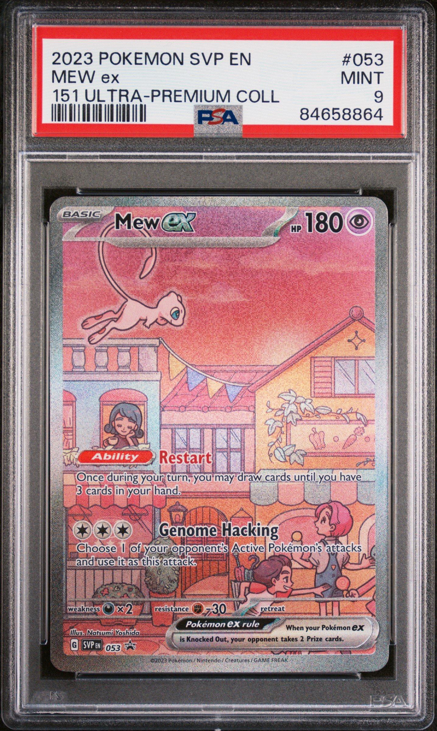 2023 Pokemon Svp En-sv Black Star Promo 053 Mew Ex 151 Ultra-premium ...