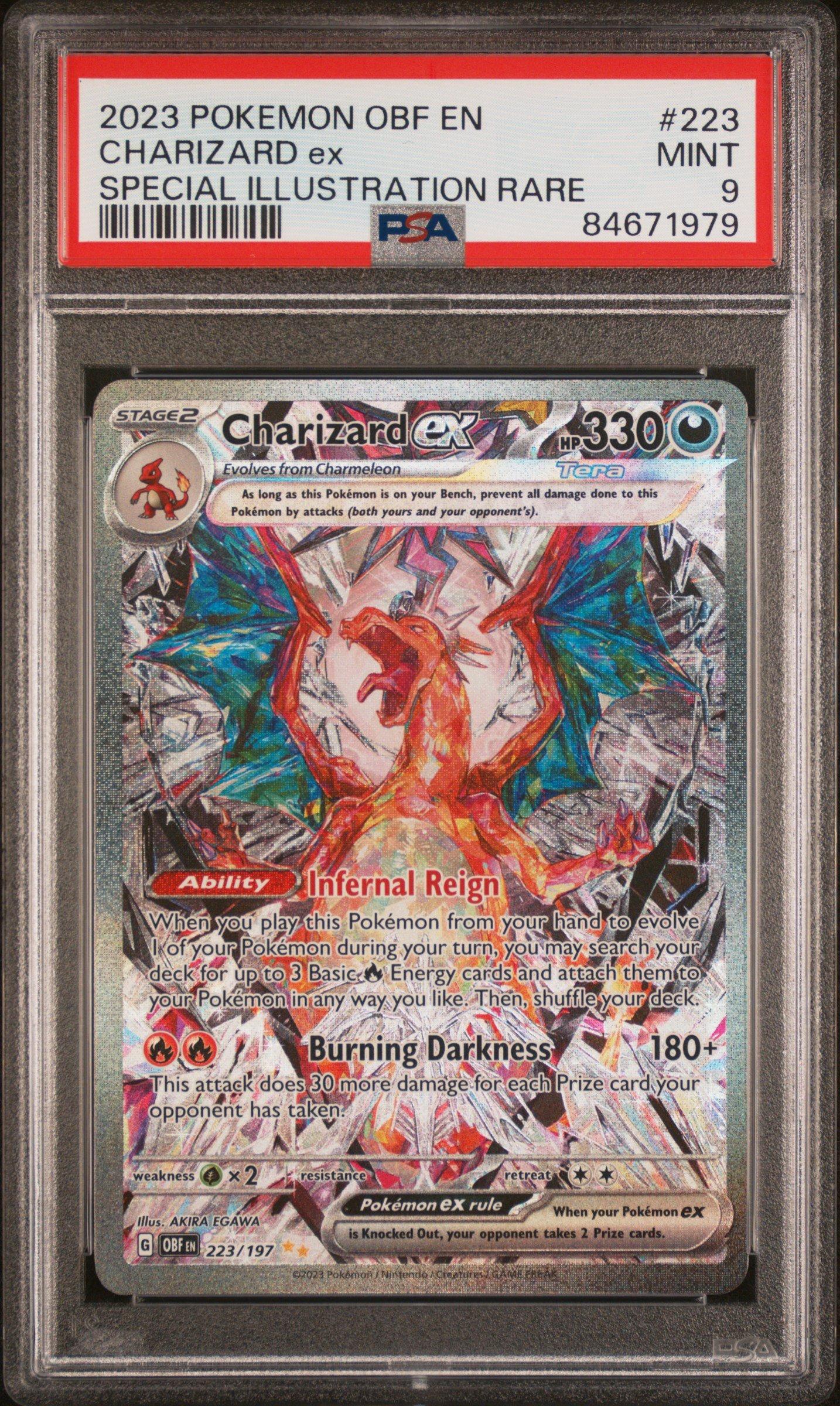 2023 Pokemon Obf En-obsidian Flames 223 Charizard Ex Special ...
