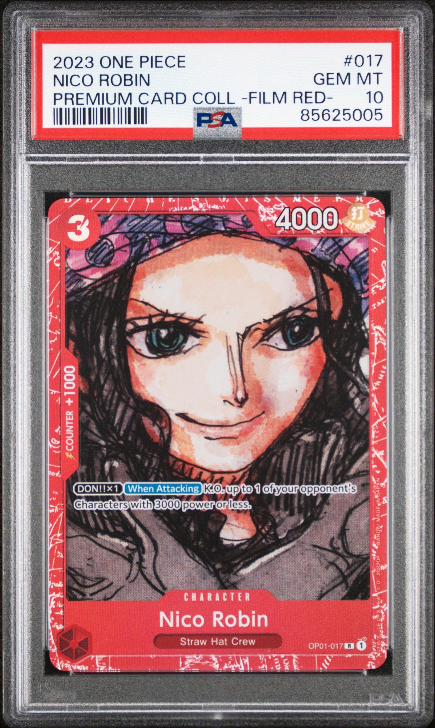 2023 One Piece Premium Card Collection -one Piece Film Red- 017 Nico ...