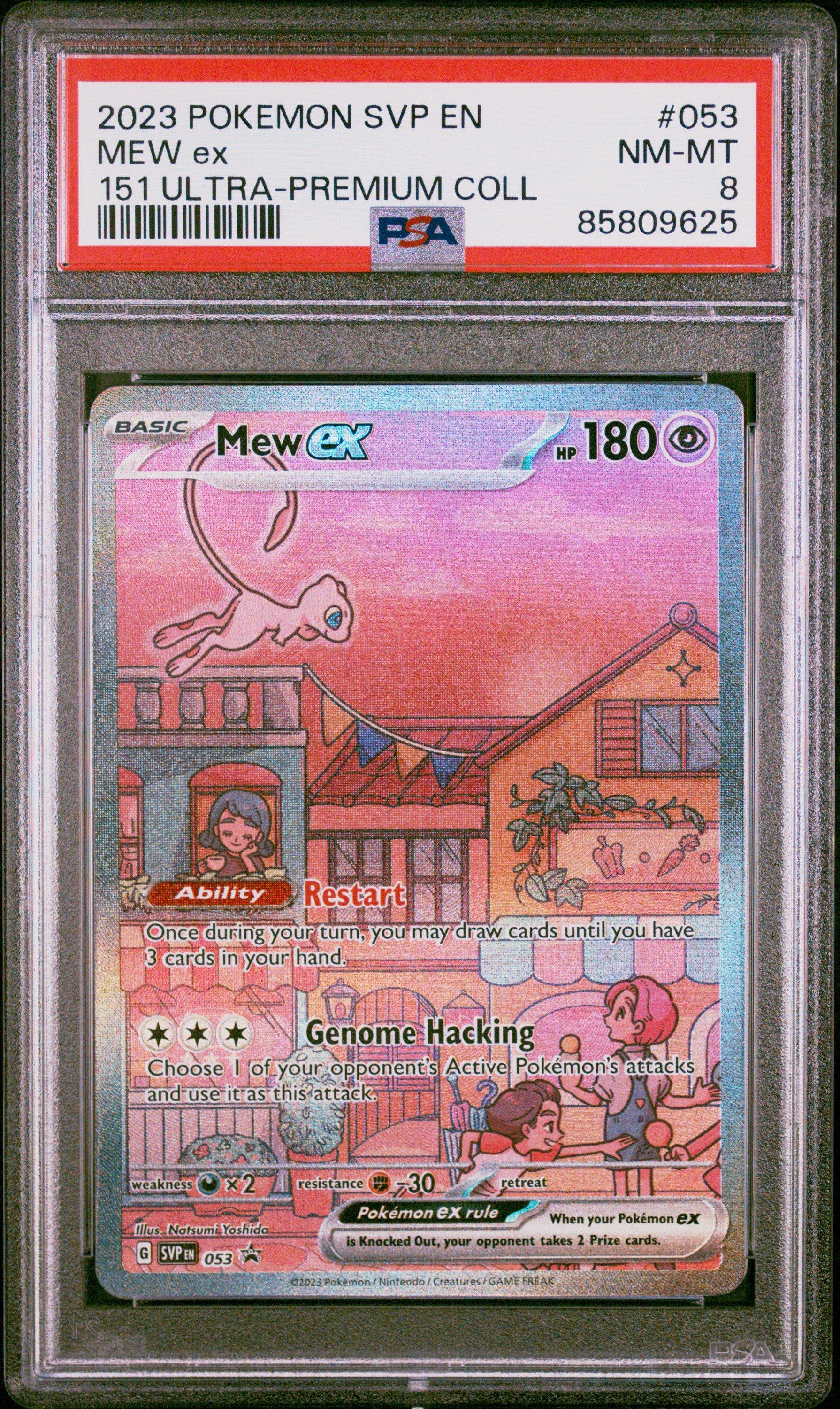 2023 Pokemon Svp En-sv Black Star Promo 053 Mew Ex 151 Ultra-premium ...