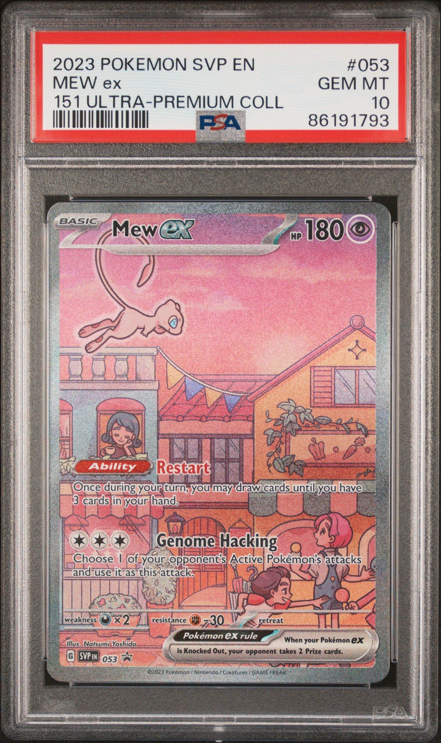 2023 Pokemon Svp En-sv Black Star Promo 053 Mew Ex PSA 10 | GameStop