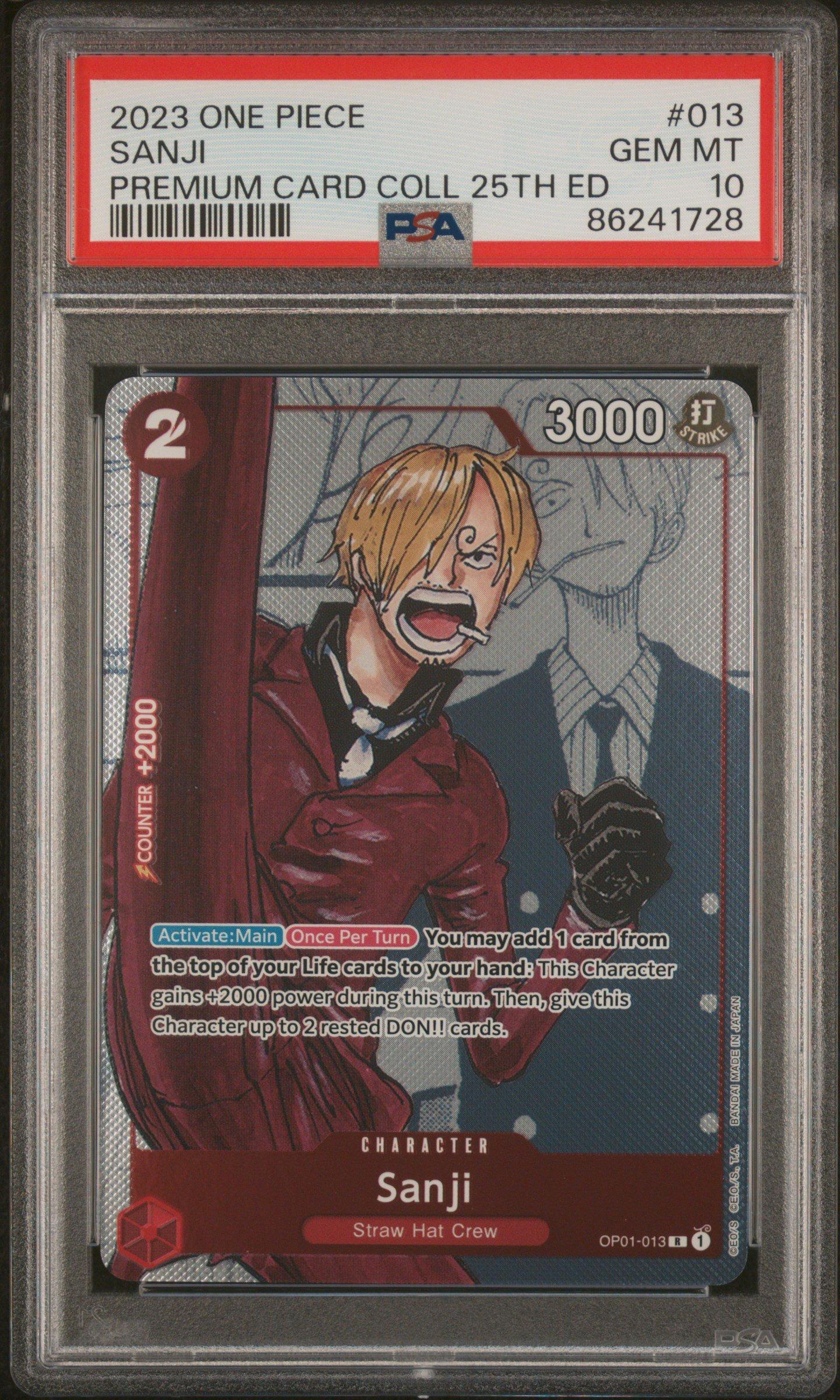 2023 One Piece Premium Bandai Premium Card Collection 25th Edition 013 ...