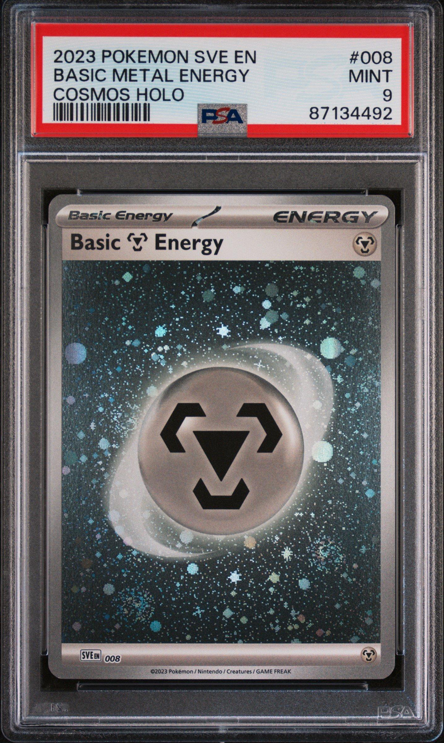 2023 Pokemon Sve En-basic Energies 008 Basic Metal Energy Cosmos Holo ...