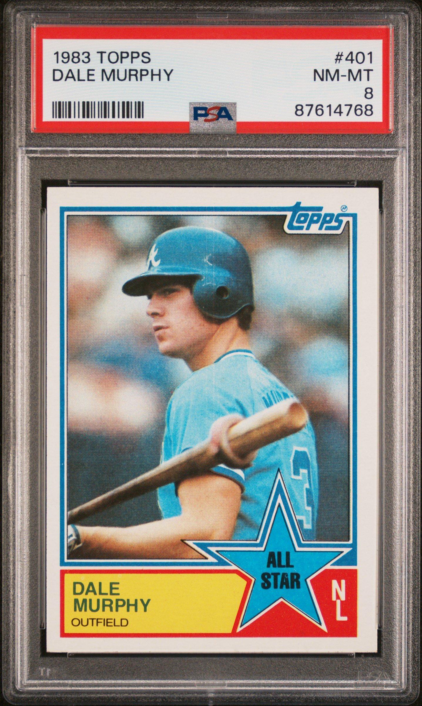 1983 Topps 401 Dale Murphy PSA 8 | GameStop