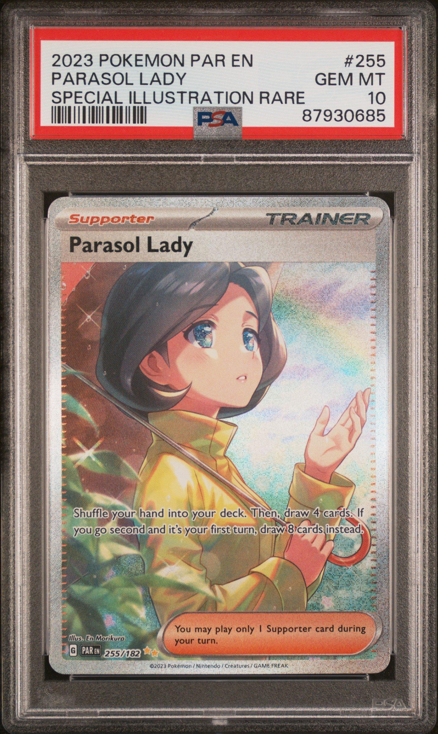 2023 Pokemon Par En-paradox Rift 255 Parasol Lady PSA 10 | GameStop