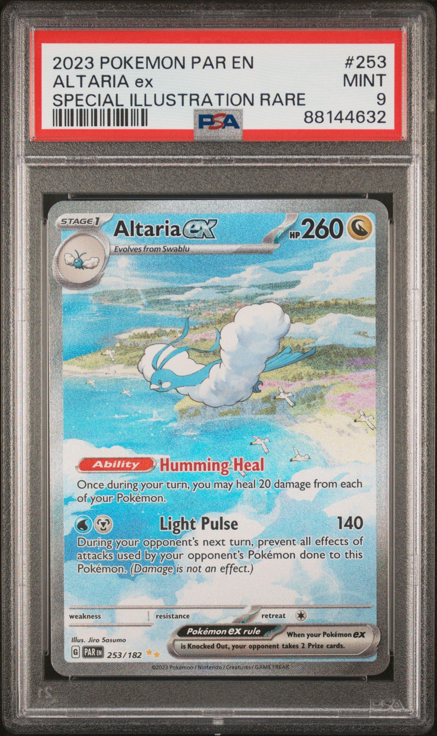 2023 Pokemon Par En-paradox Rift 253 Altaria Ex Special Illustration ...