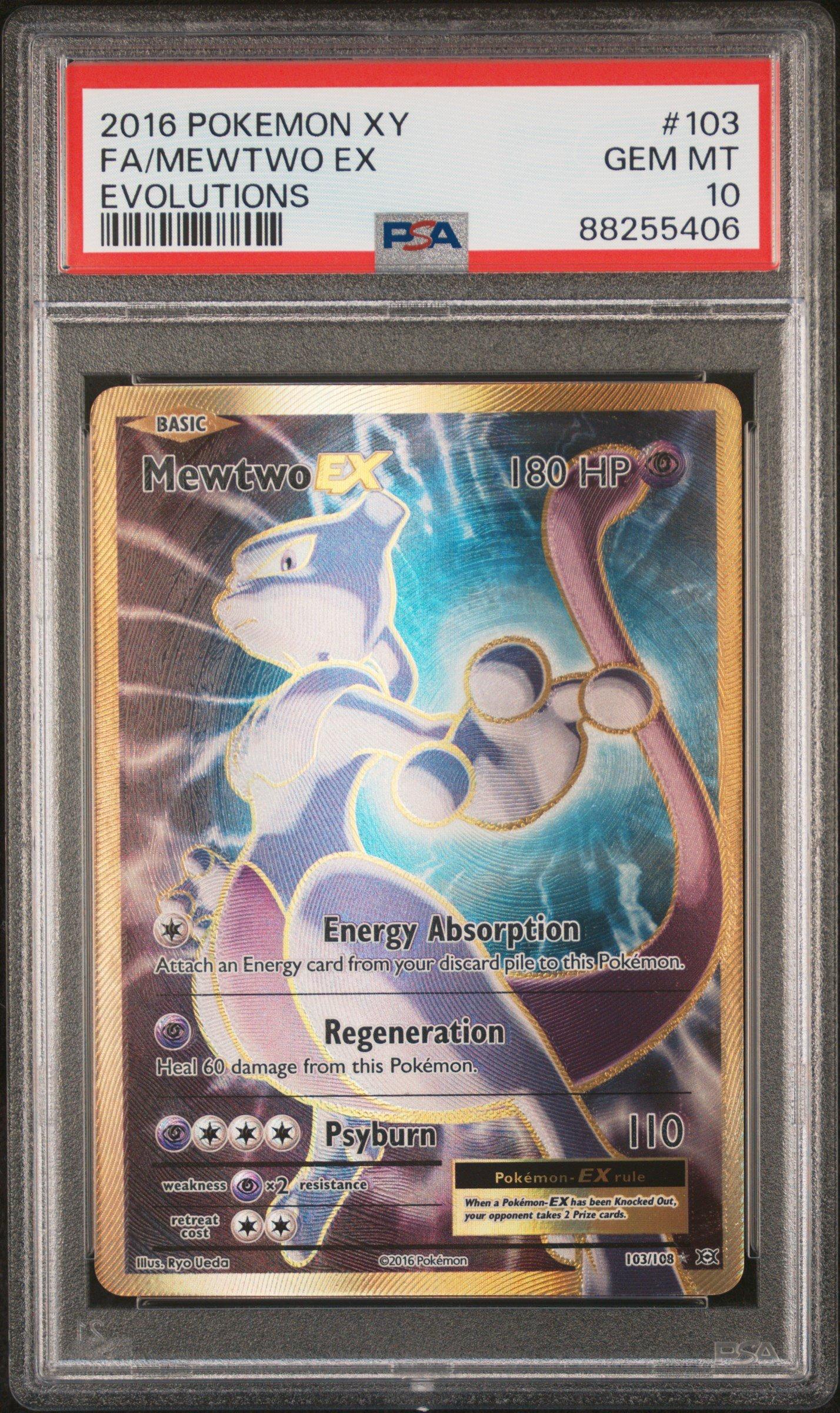 2016 Pokemon Xy Evolutions 103 Fa/mewtwo Ex PSA 10 | GameStop