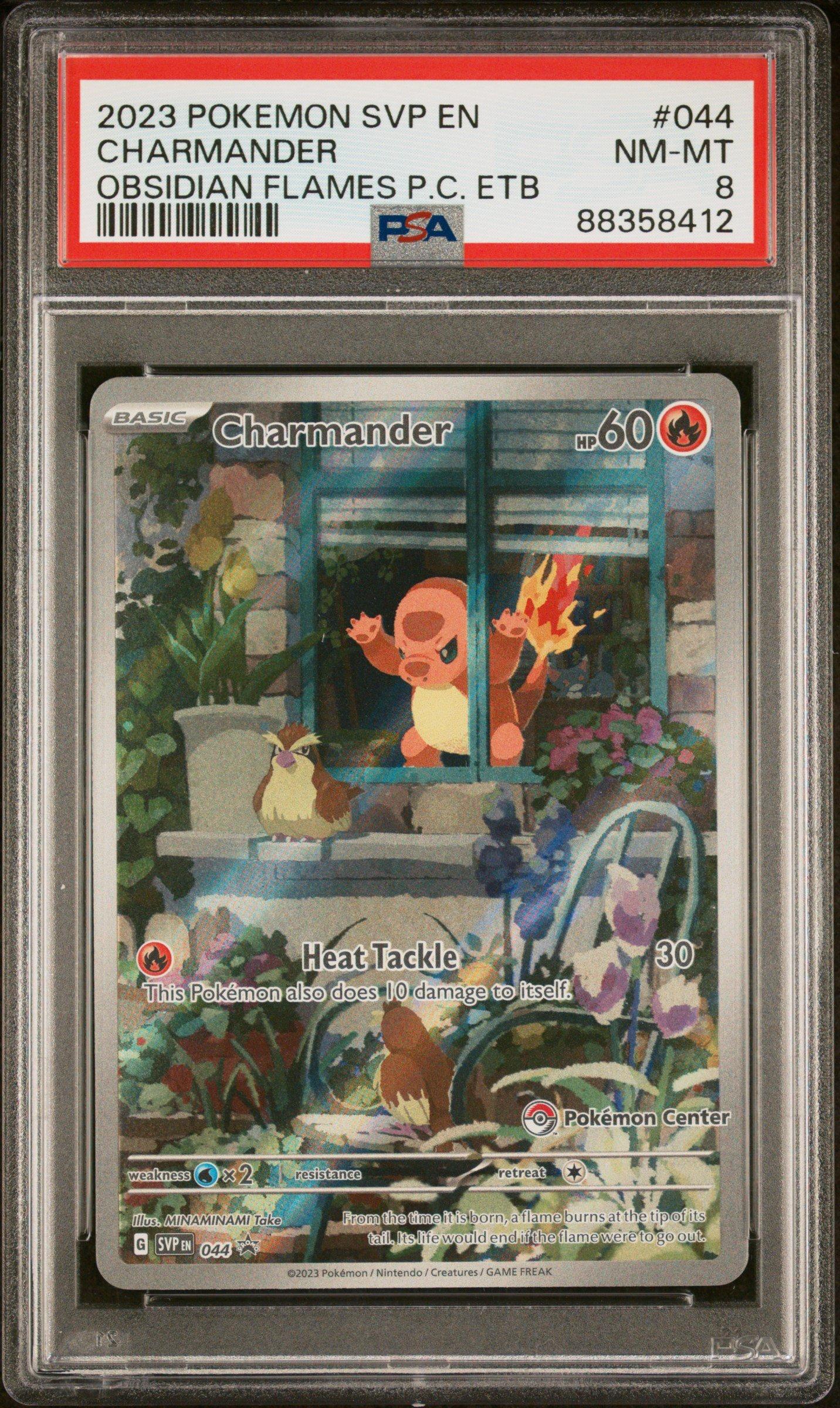 2023 Pokemon Svp En-sv Black Star Promo 044 Charmander PSA 8 | GameStop