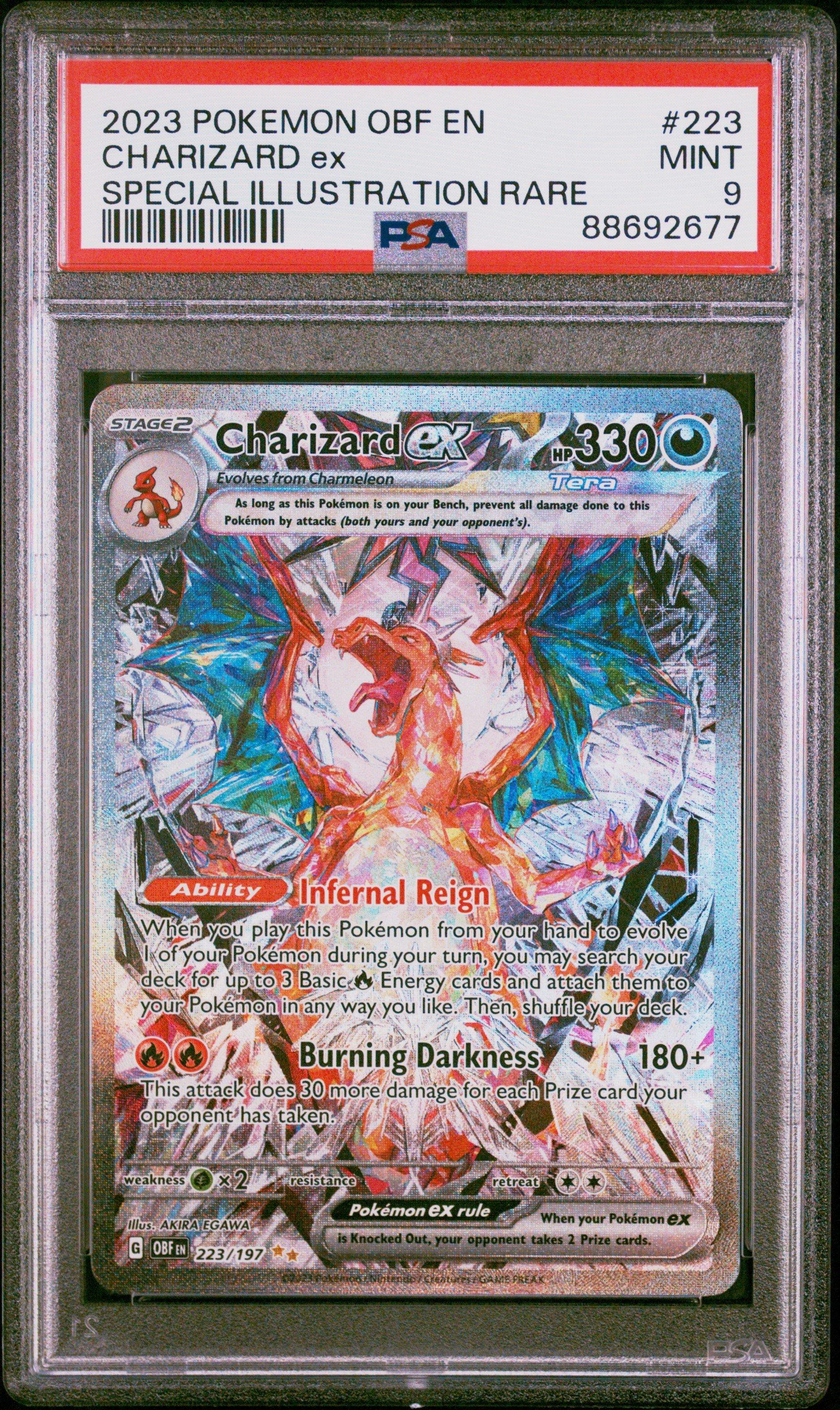 2023 Pokemon Obf En-obsidian Flames 223 Charizard Ex Special ...