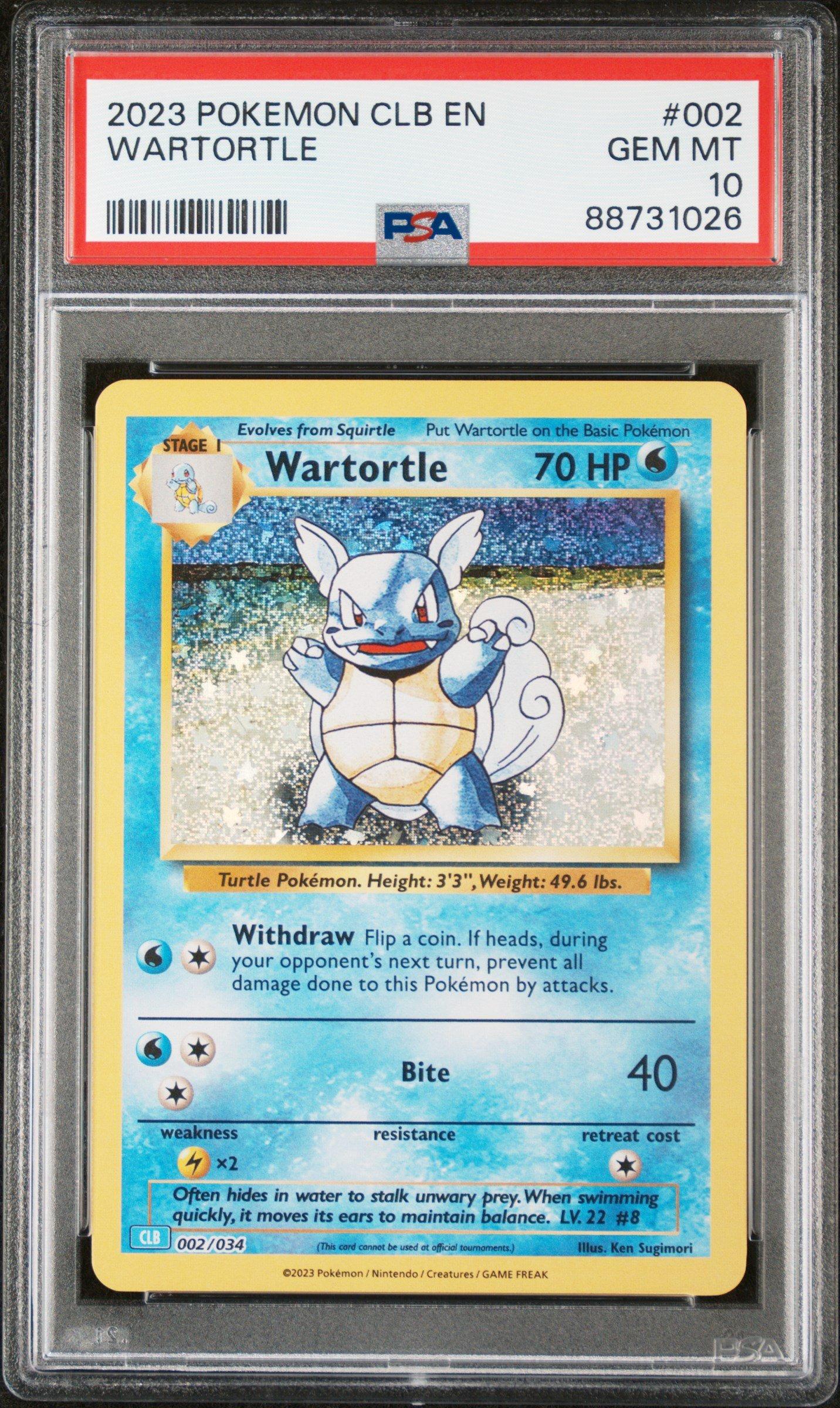 2023 Pokemon Clb-trading Card Game Classic Blastoise & Suicune Ex Deck ...