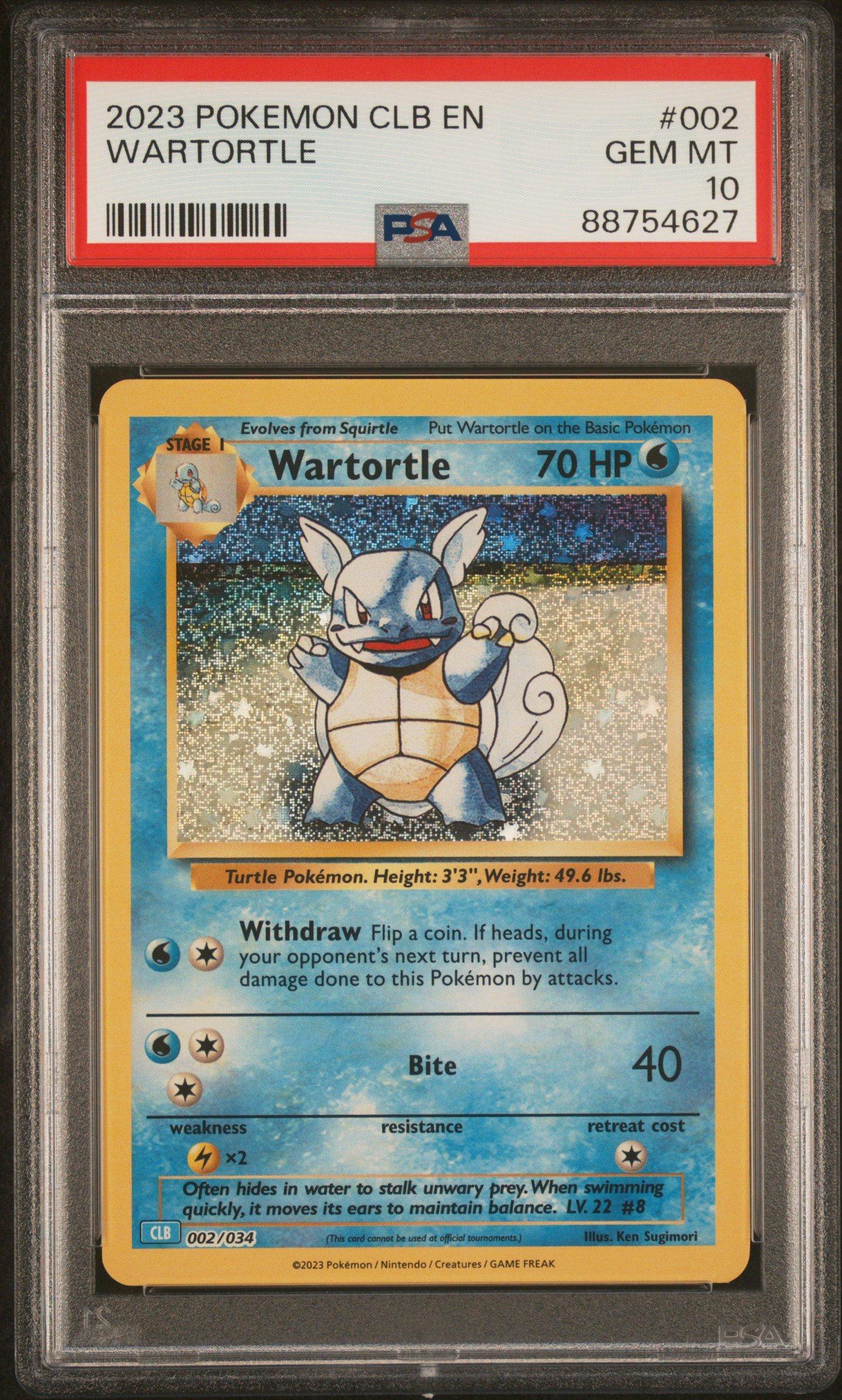 2023 Pokemon Clb-trading Card Game Classic Blastoise & Suicune Ex Deck ...