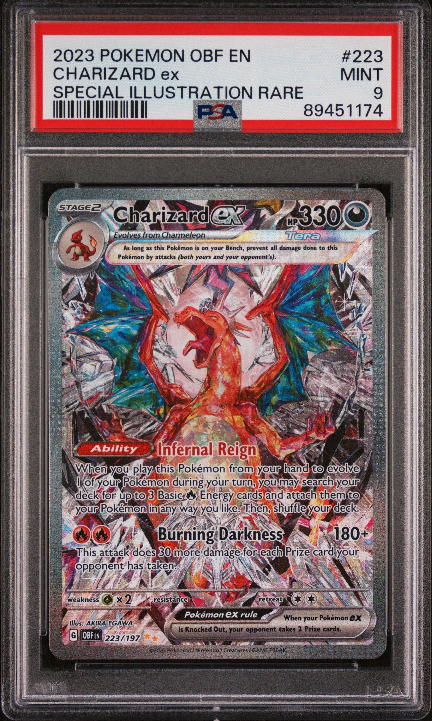2023 Pokemon Obf En-obsidian Flames 223 Charizard Ex Special ...