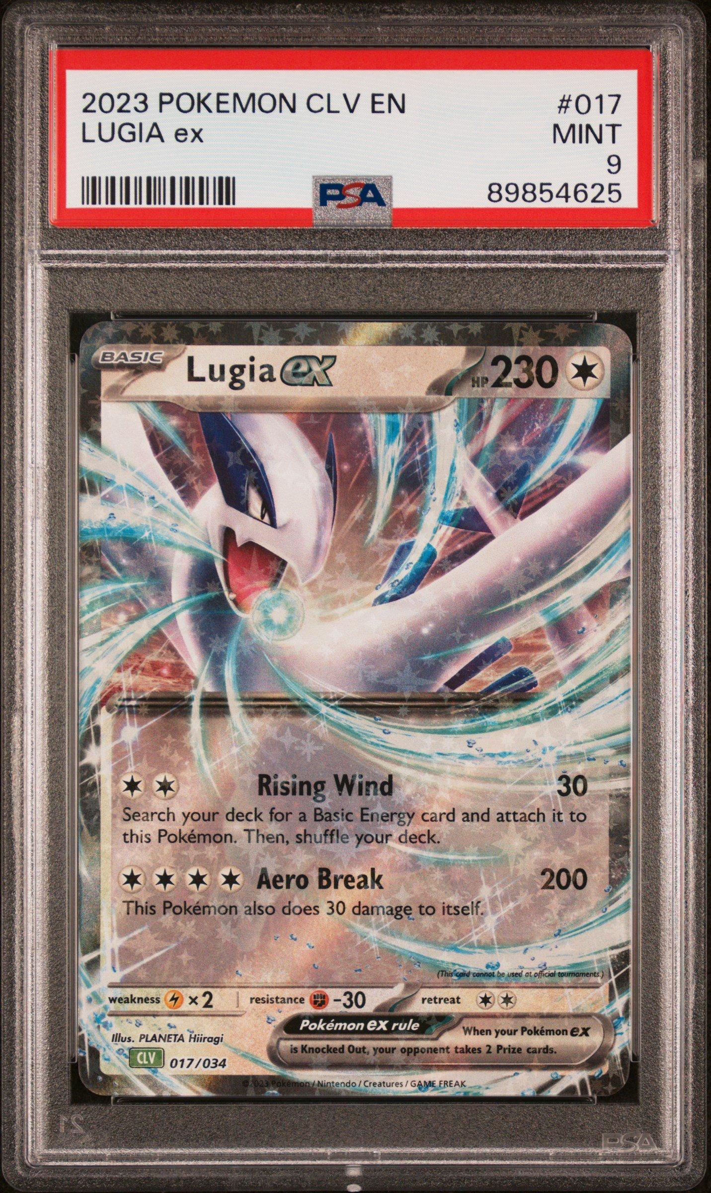 2023 Pokemon Clv-trading Card Game Classic Venusaur & Lugia Ex Deck 017 ...