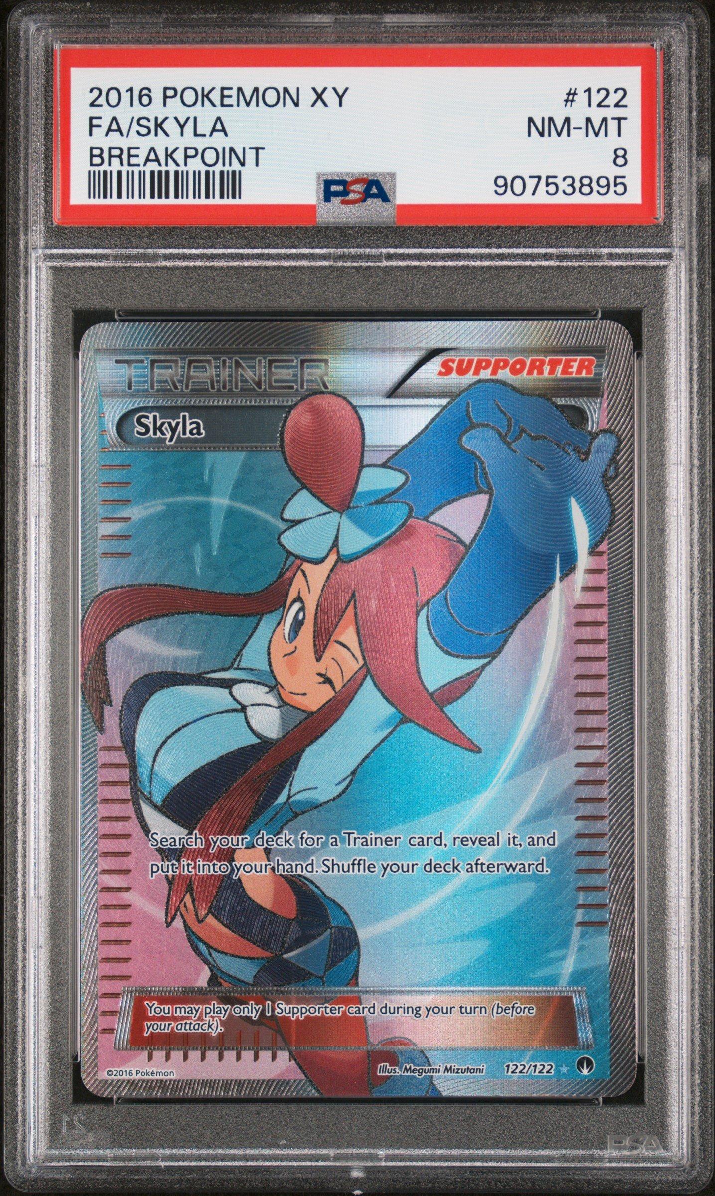 2016 Pokemon Xy Breakpoint 122 Full Art/skyla PSA 8 | GameStop