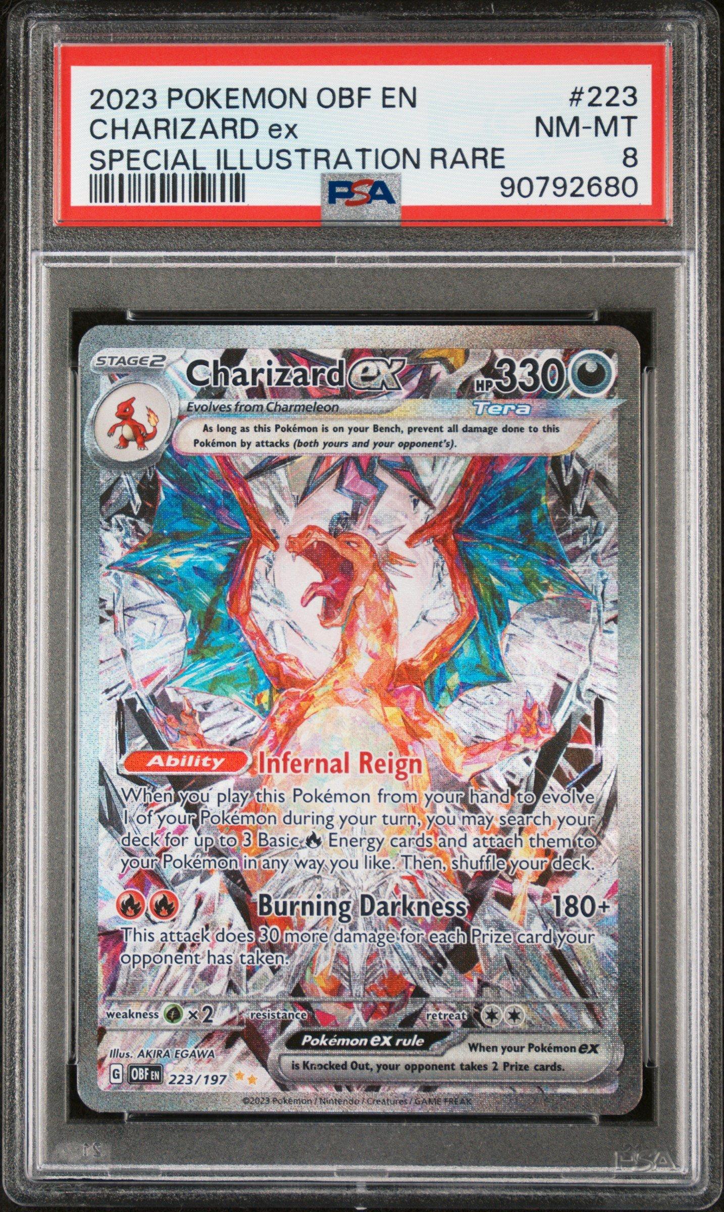 2023 Pokemon Obf En-obsidian Flames 223 Charizard Ex Special ...