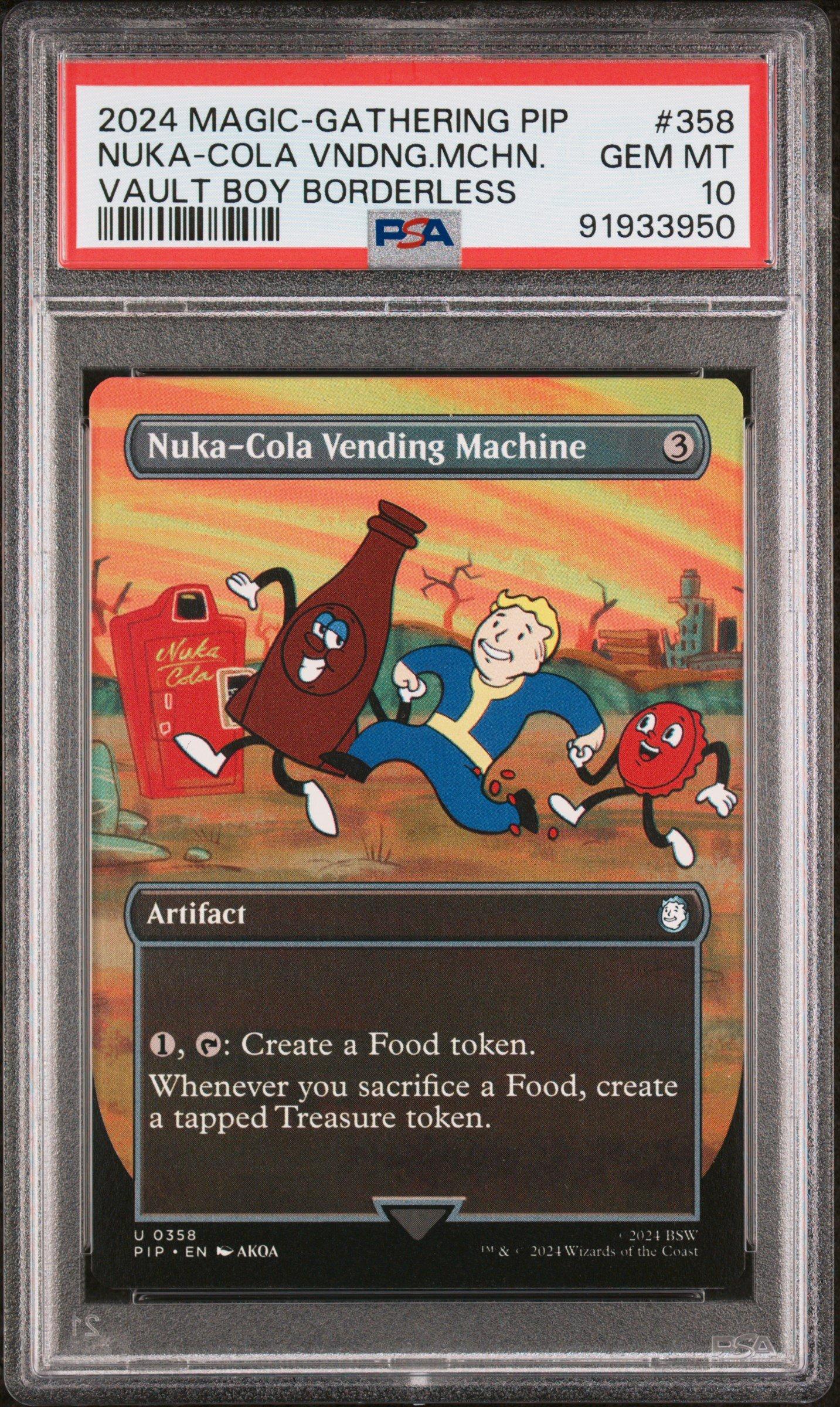 2024 Magic The Gathering Fallout 358 Nuka-cola Vending Machine Vault ...