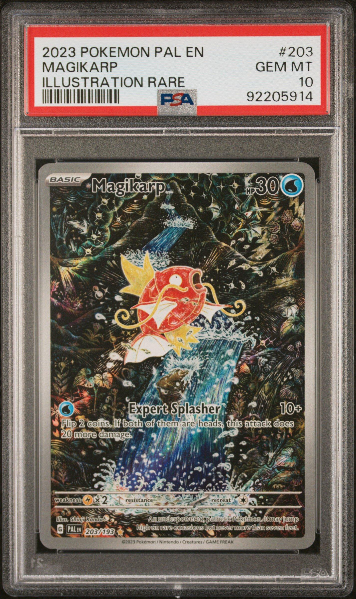 2023 Pokemon Pal En-paldea Evolved 203 Magikarp PSA 10 | GameStop