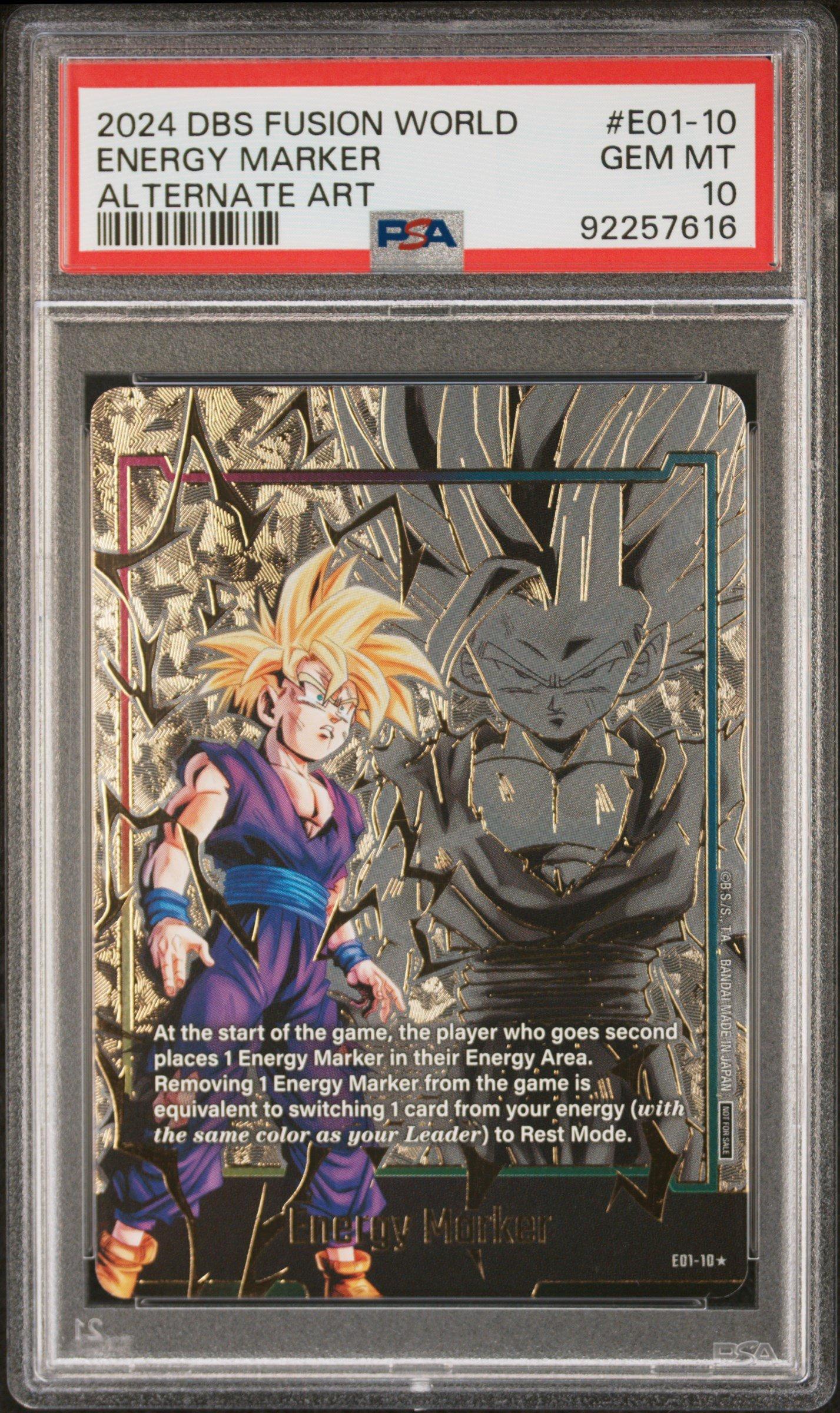 2024 Dragon Ball Super Card Game Fusion World Energy Marker Pack 01 E01-10 Energy Marker ...