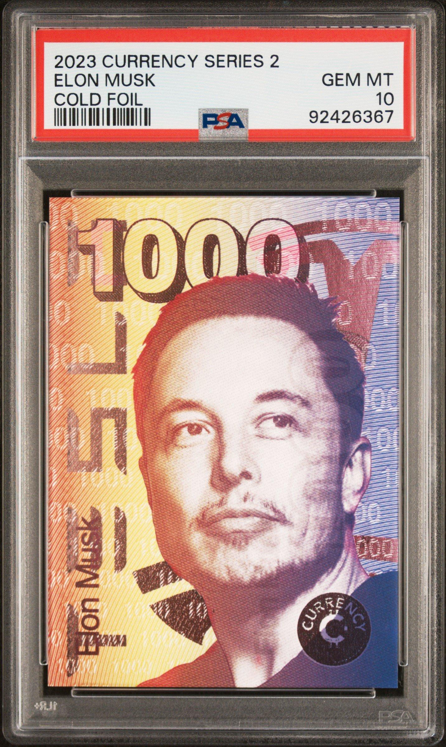 2023 Cardsmiths Currency Series 2 Cold Foil Elon Musk PSA 10 | GameStop