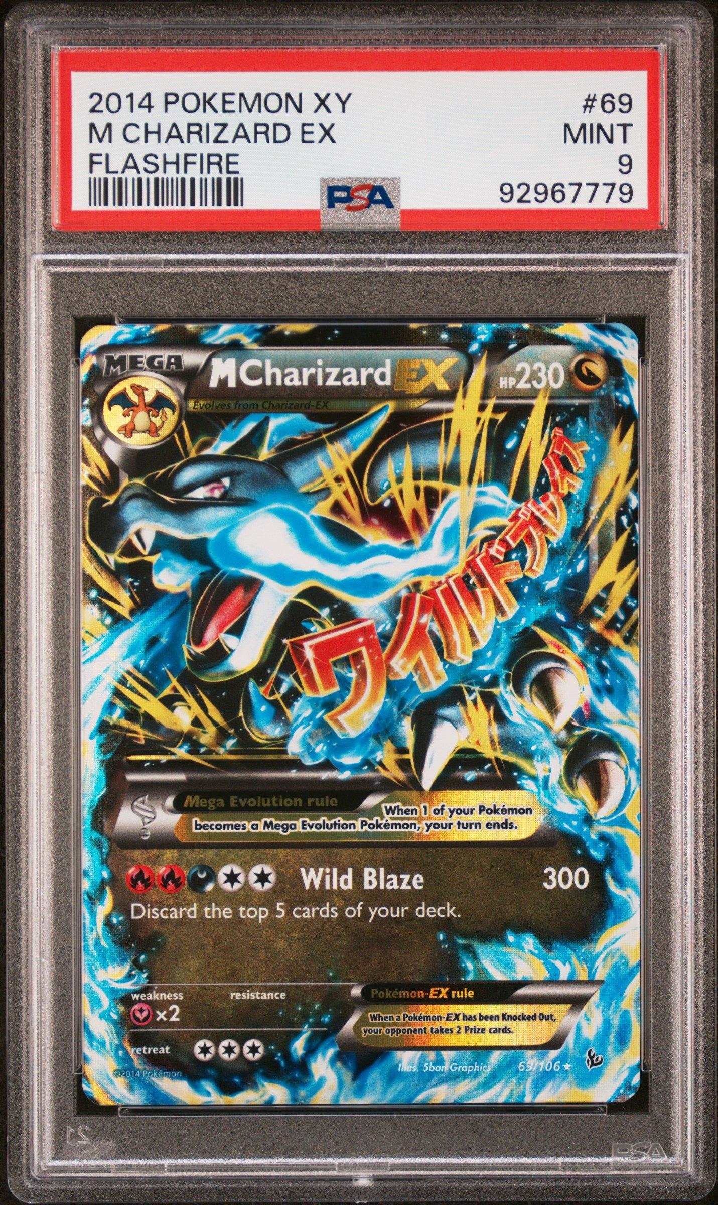 2014 Pokemon Xy Flashfire 69 M Charizard Ex PSA 9 | GameStop