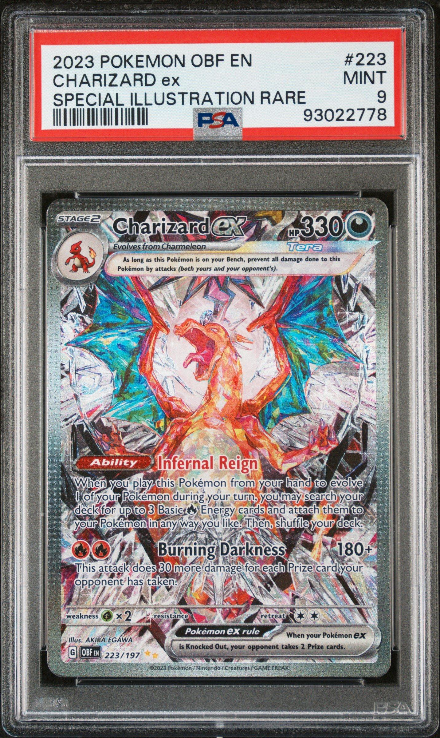 2023 Pokemon Obf En-obsidian Flames 223 Charizard Ex Special ...