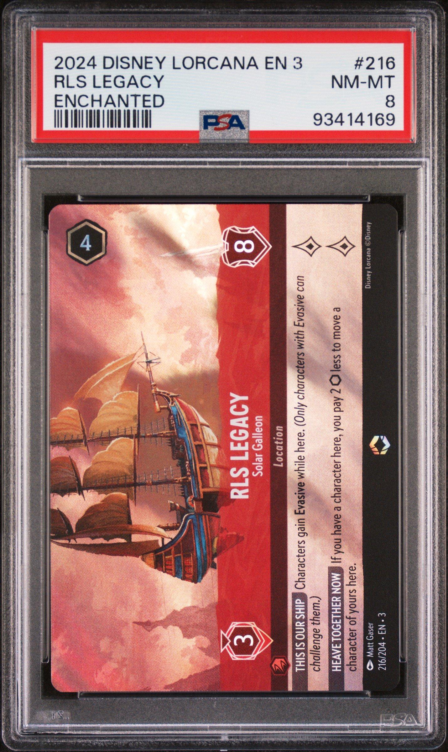 2024 Disney Lorcana En 3-into The Inklands 216 Rls Legacy - Solar ...