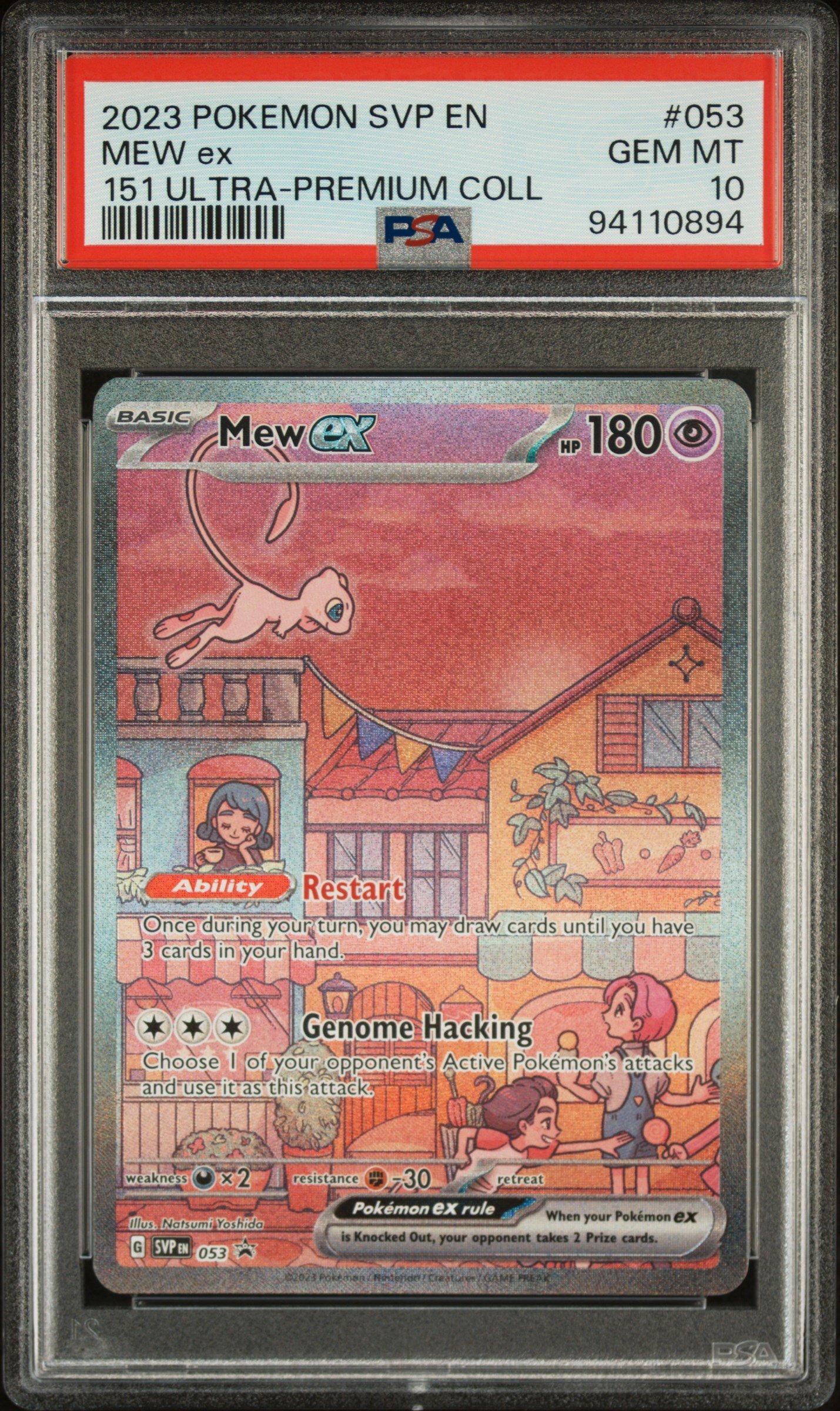 2023 Pokemon Svp En-sv Black Star Promo 053 Mew Ex 151 Ultra-premium ...