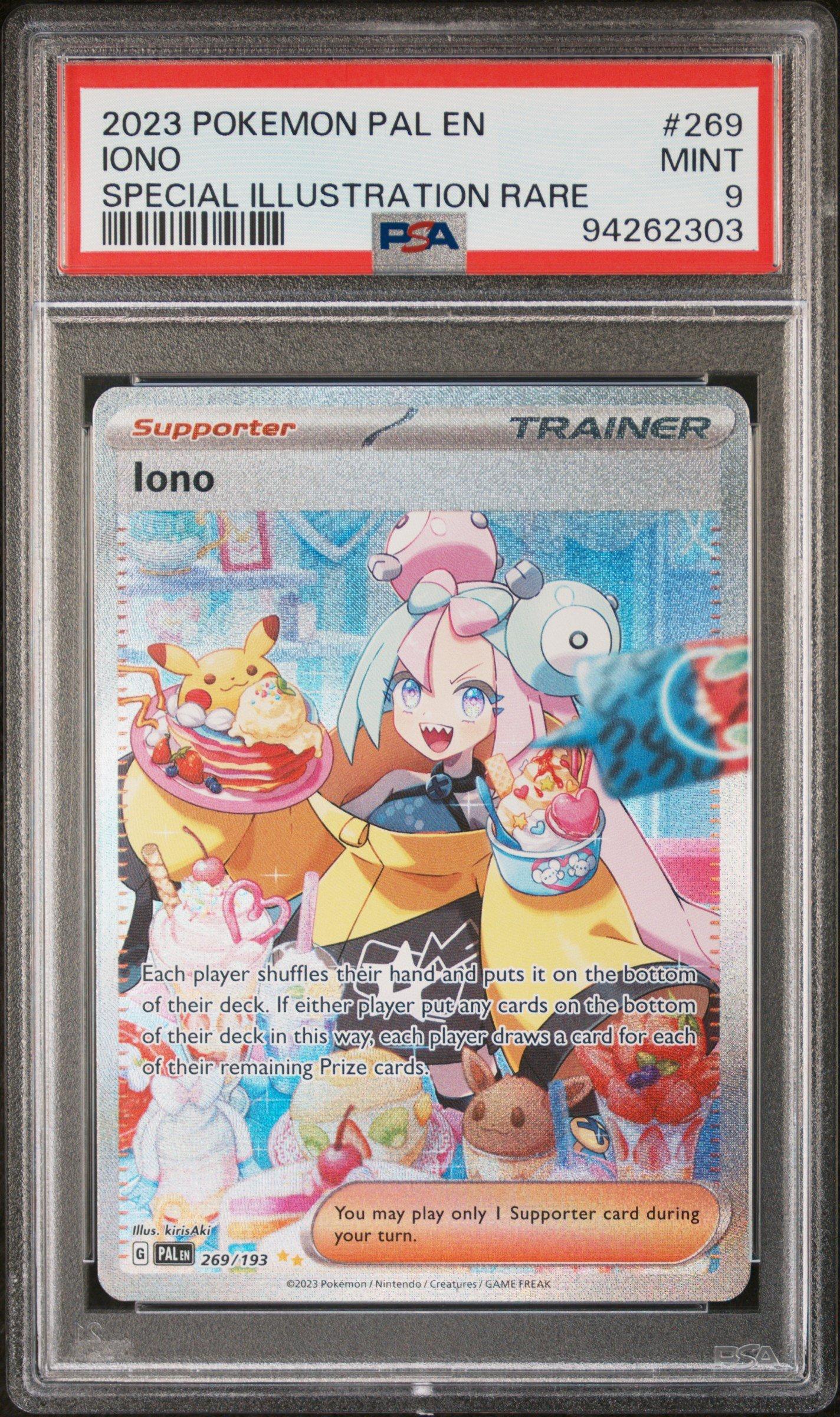 2023 Pokemon Pal En-paldea Evolved 269 Iono Special Illustration Rare ...