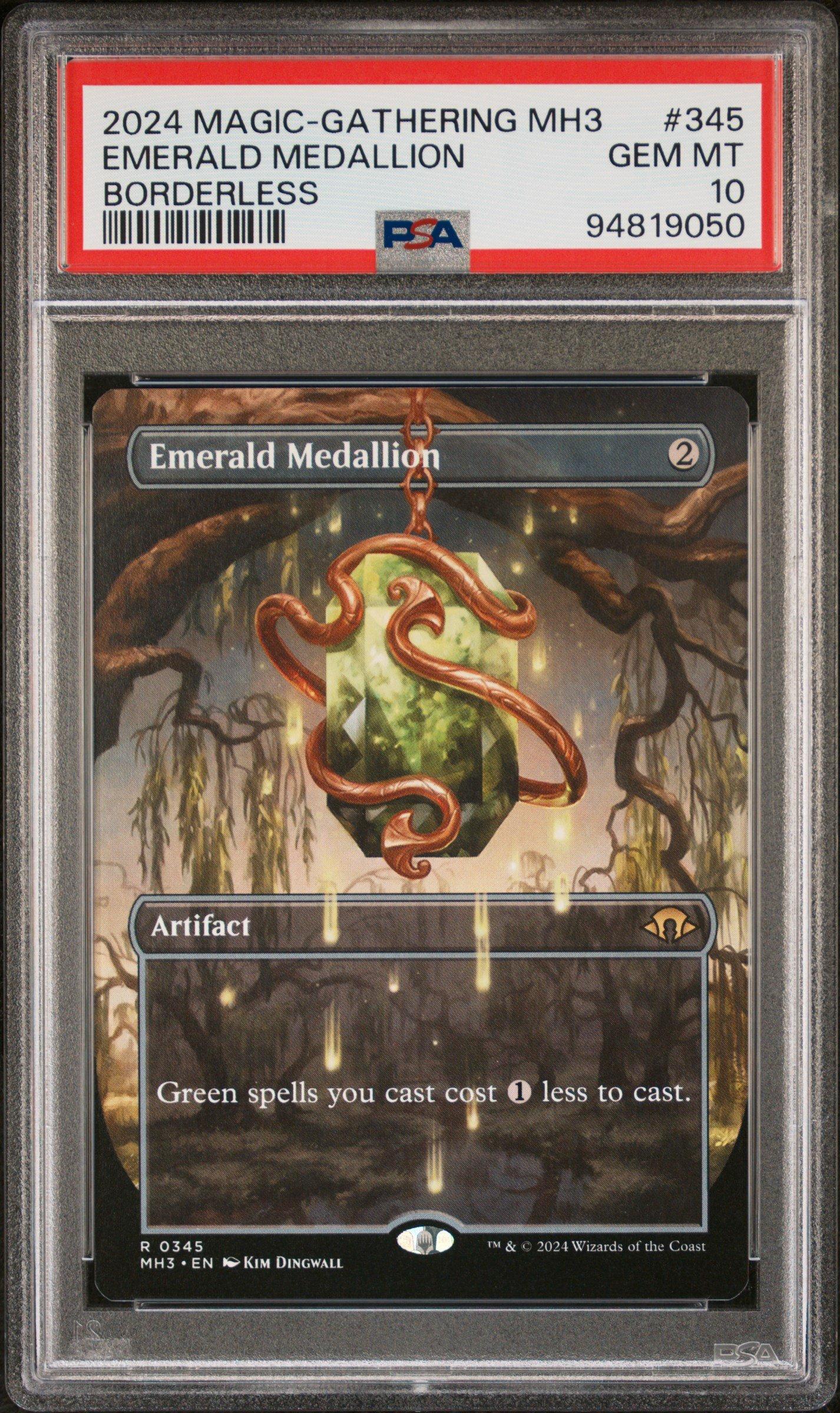 2024 Magic The Gathering Modern Horizons 3 345 Emerald Medallion ...