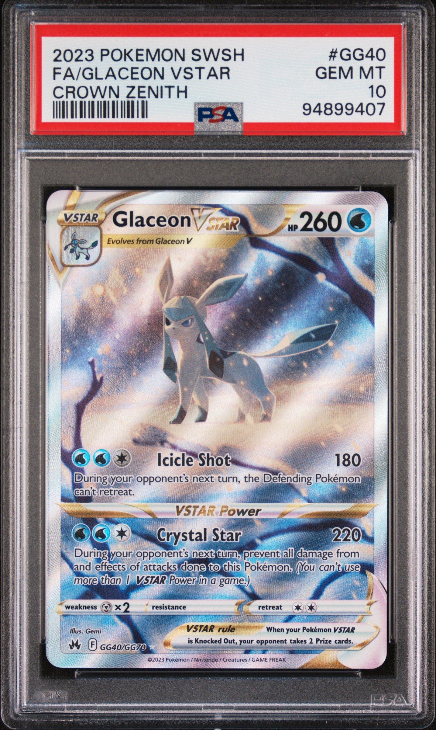 2023 Pokemon Sword And Shield Crown Zenith Gg40 Full Art 2023 Pokemon Sword And Shield Crown Zenith Gg40 Full Art