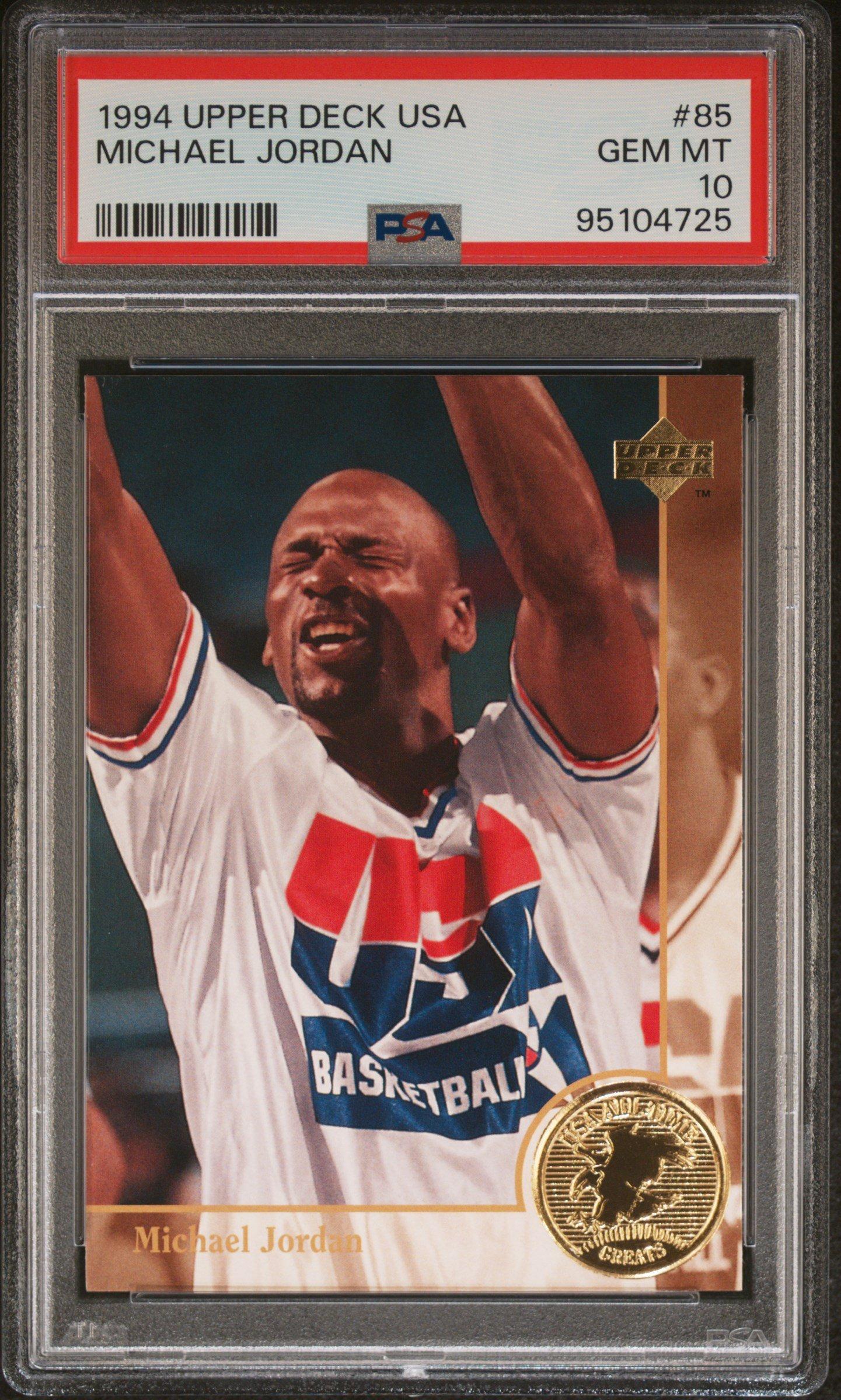 1994 Upper Deck Usa Basketball 85 Michael Jordan PSA 10 | GameStop