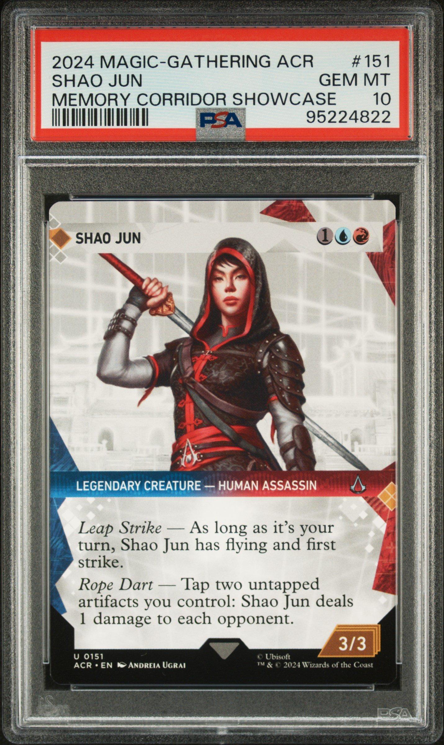 2024 Magic The Gathering Assassin's Creed 151 Shao Jun Memory Corridor ...