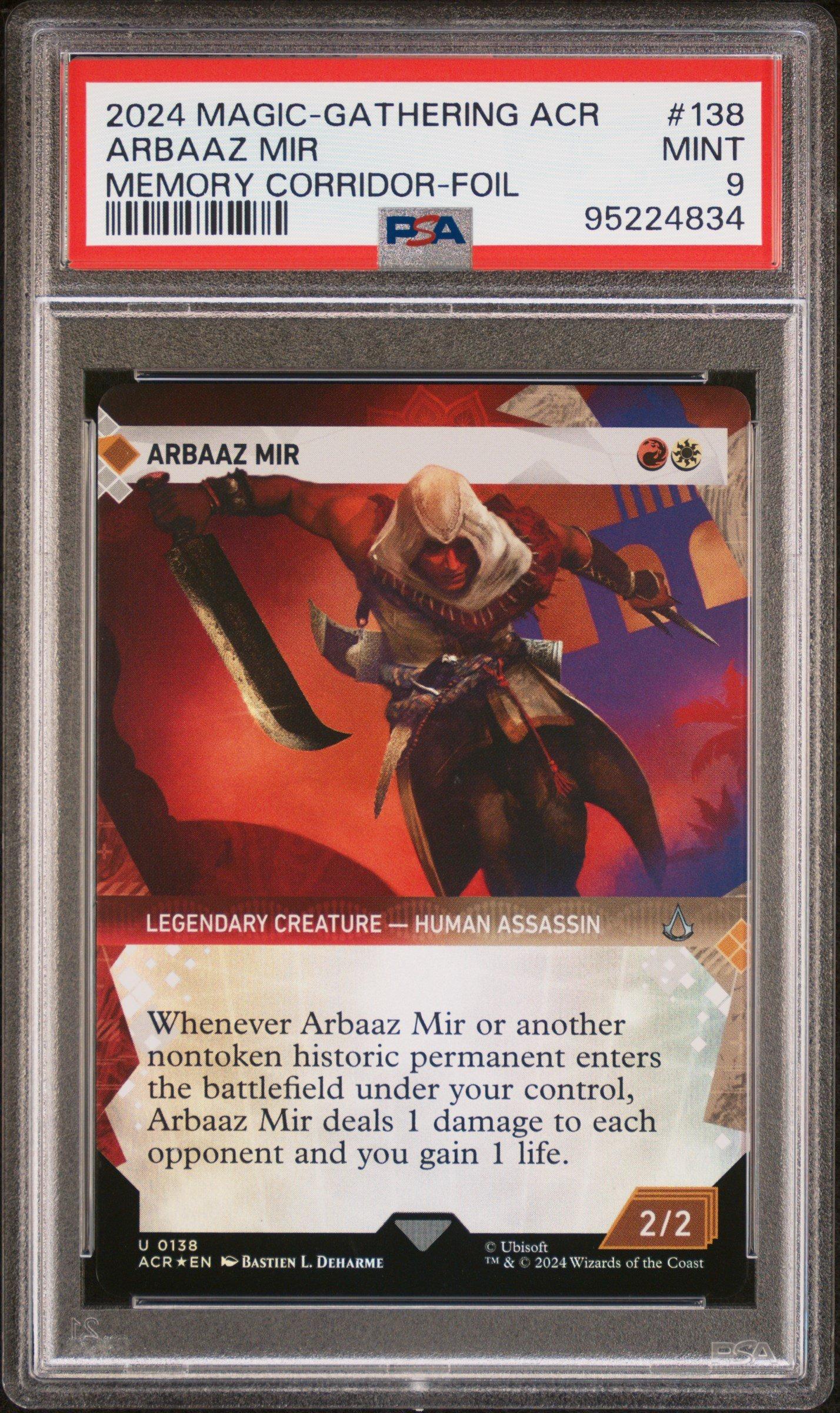 2024 Magic The Gathering Assassin's Creed 138 Arbaaz Mir Memory ...