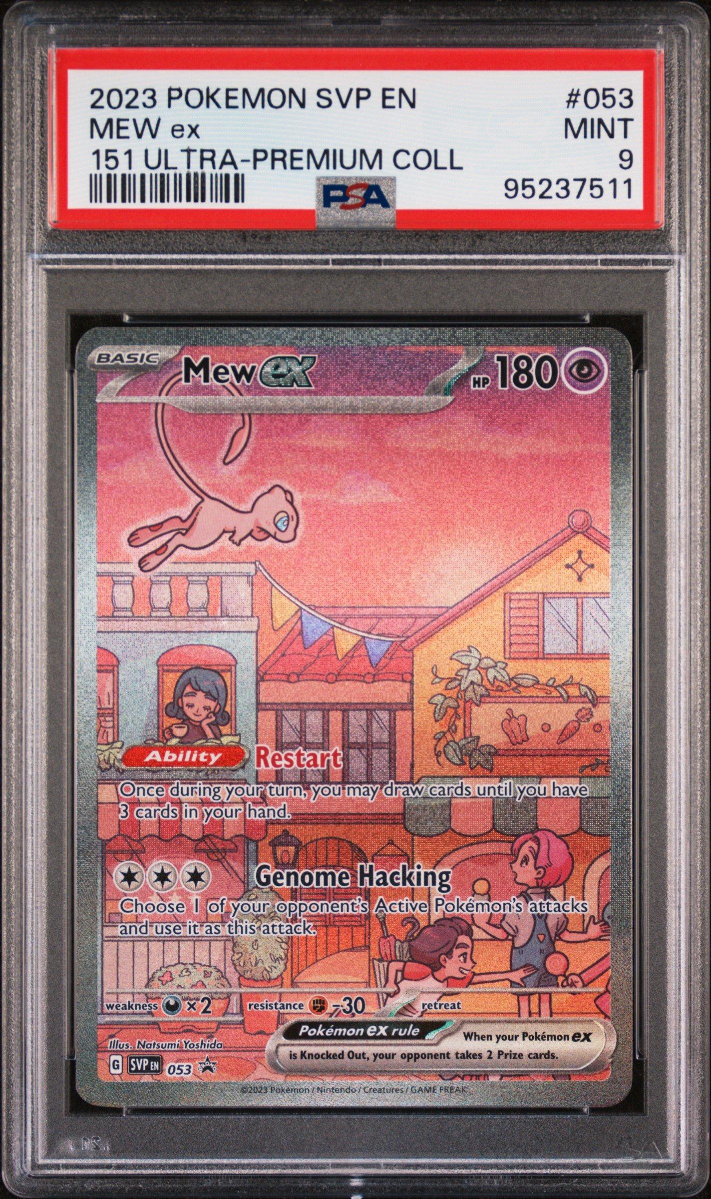 2023 Pokemon Svp En-sv Black Star Promo 053 Mew Ex 151 Ultra-premium ...