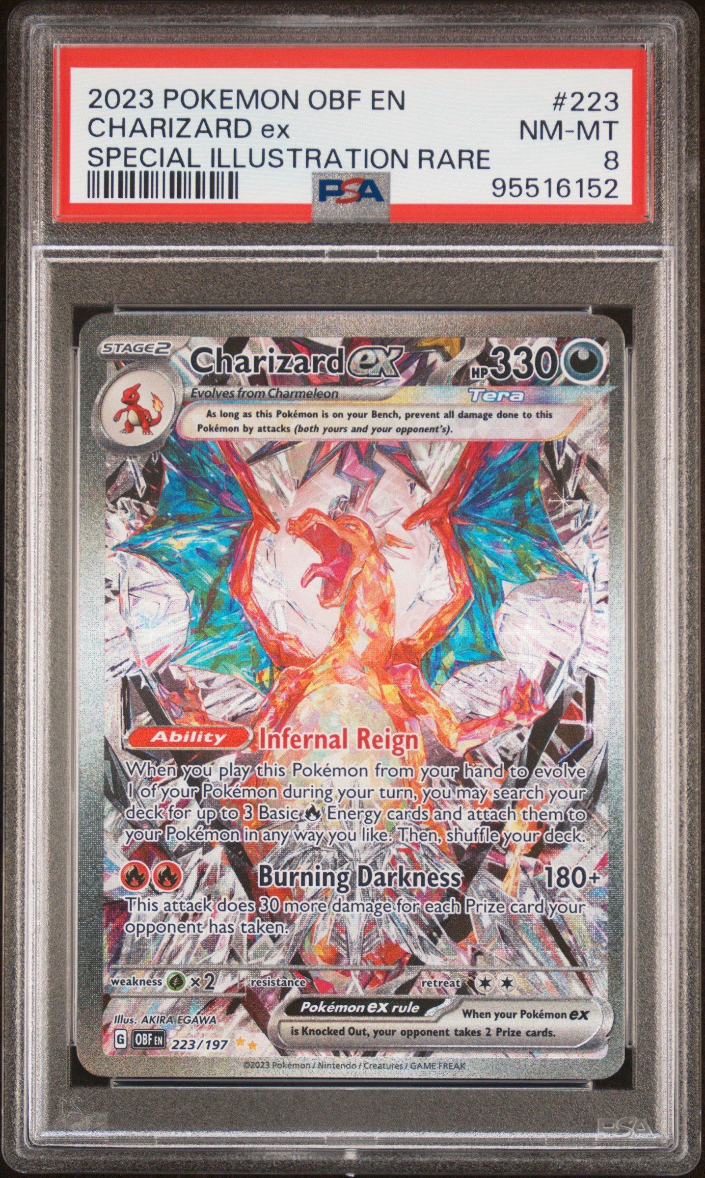 2023 Pokemon Obf En-obsidian Flames 223 Charizard Ex Special ...