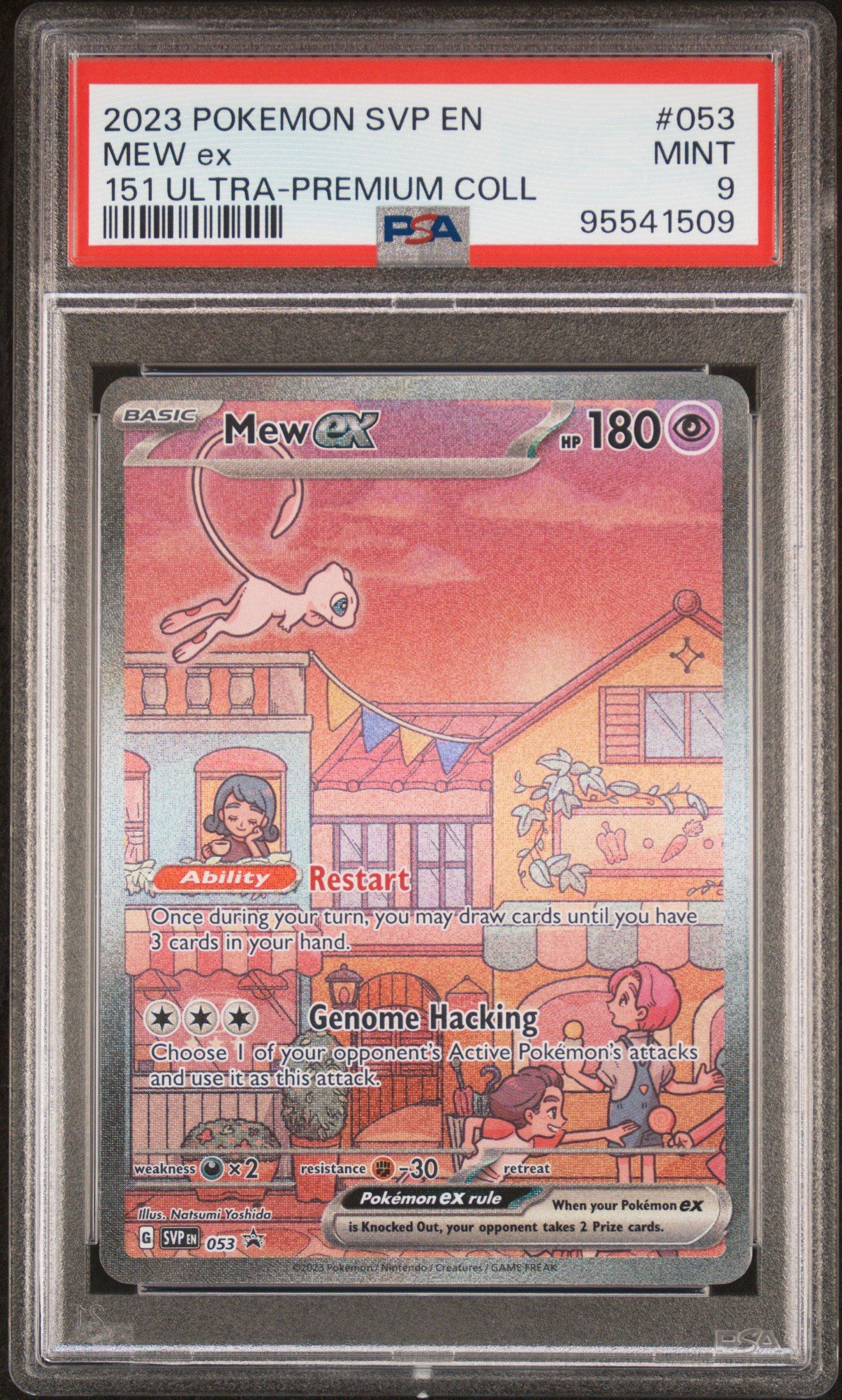 2023 Pokemon Svp En-sv Black Star Promo 053 Mew Ex 151 Ultra-premium ...