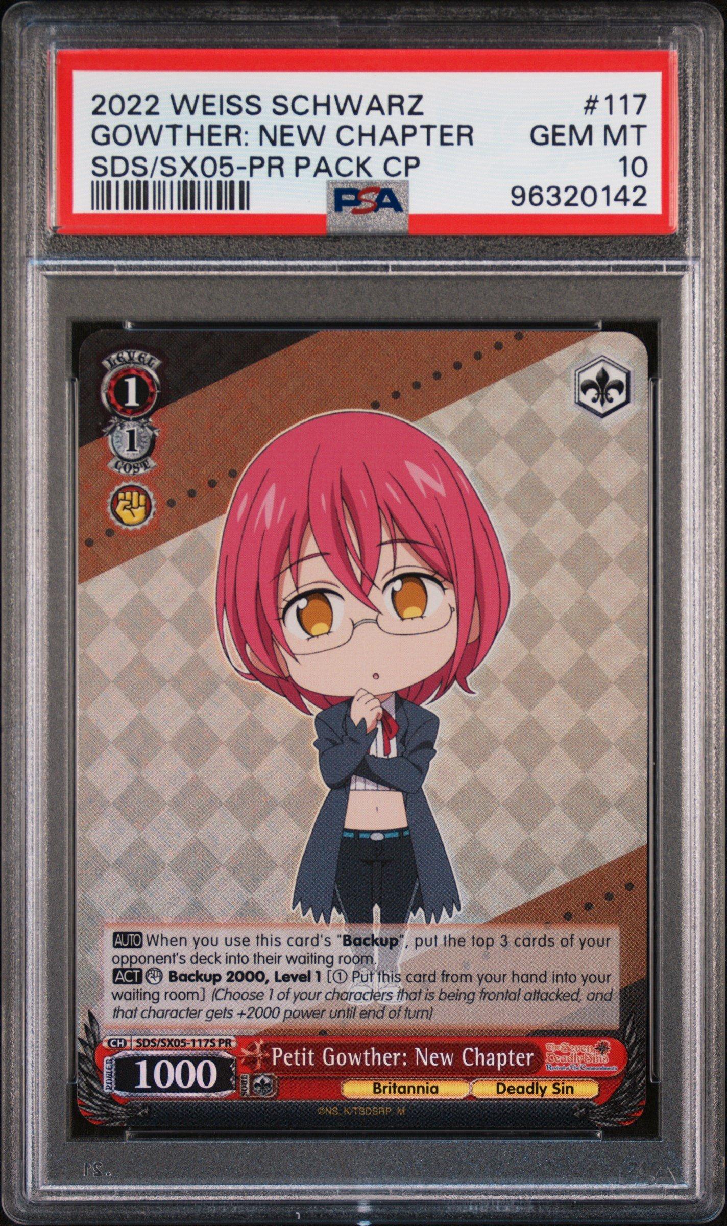 2022 Weiss Schwarz The Seven Deadly Sins: Revival Of The Commandments ...