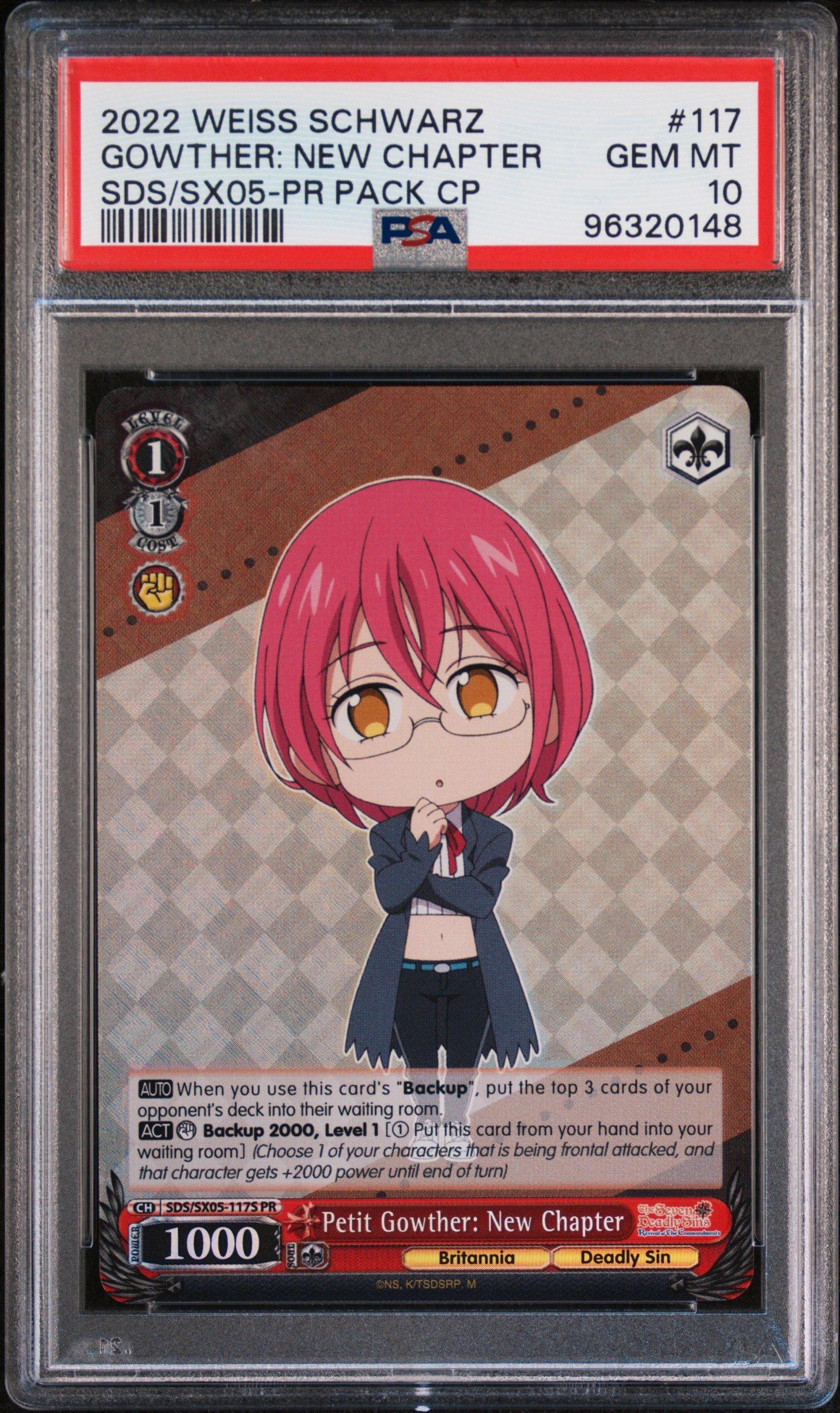 2022 Weiss Schwarz The Seven Deadly Sins: Revival Of The Commandments ...