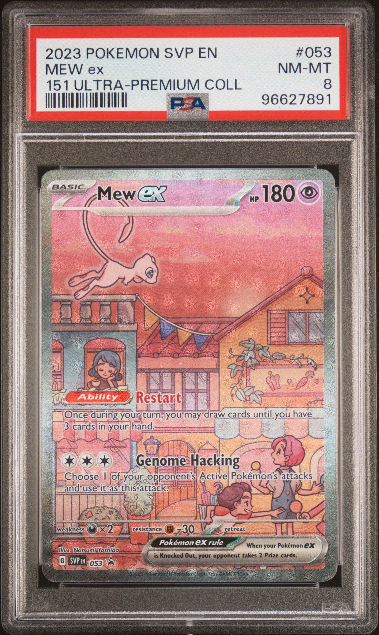 2023 Pokemon Svp En-sv Black Star Promo 053 Mew Ex 151 Ultra-premium ...