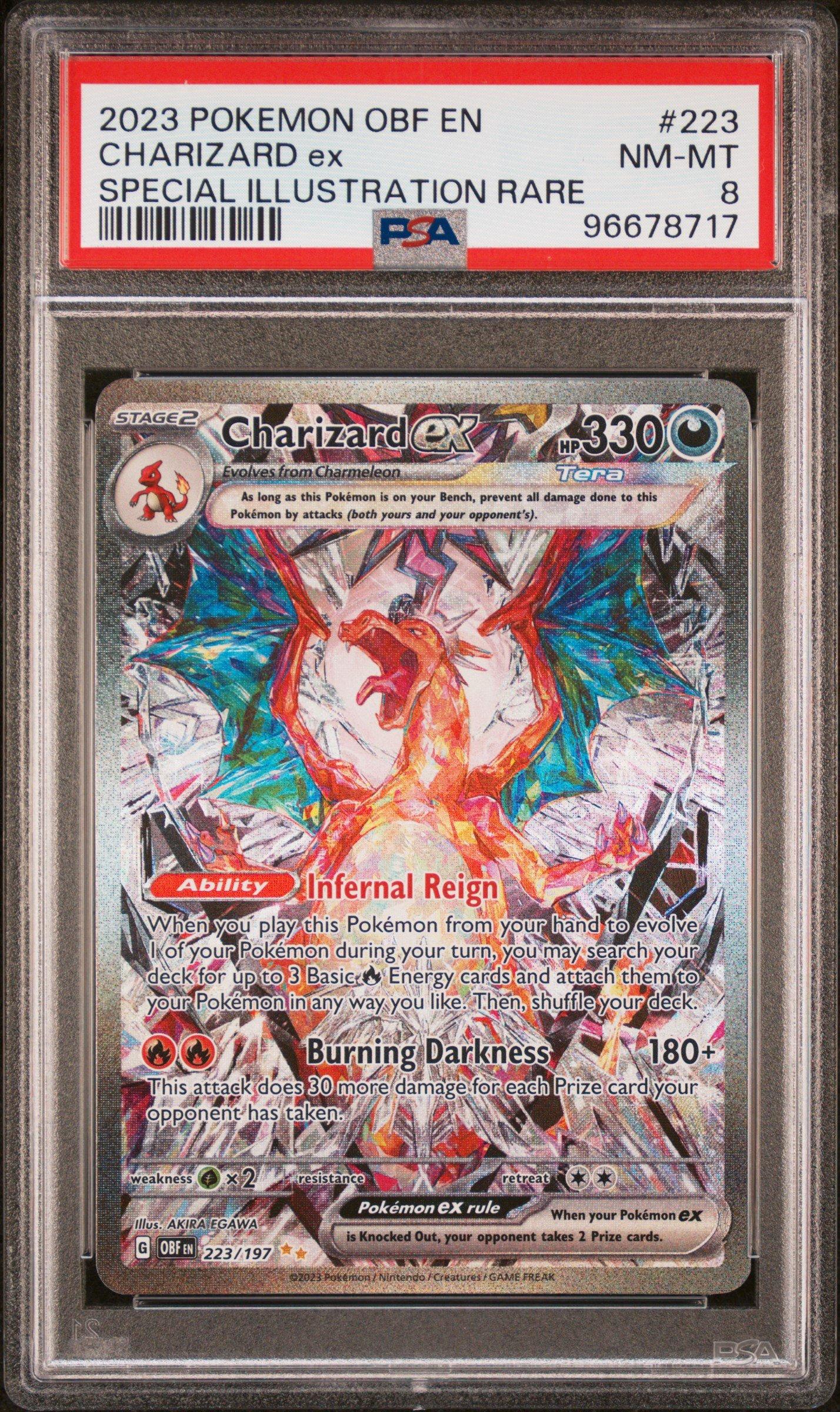 2023 Pokemon Obf En-obsidian Flames 223 Charizard Ex Special ...