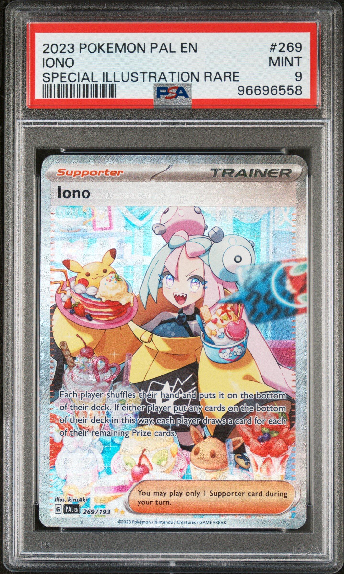 2023 Pokemon Pal En-paldea Evolved 269 Iono Special Illustration Rare ...