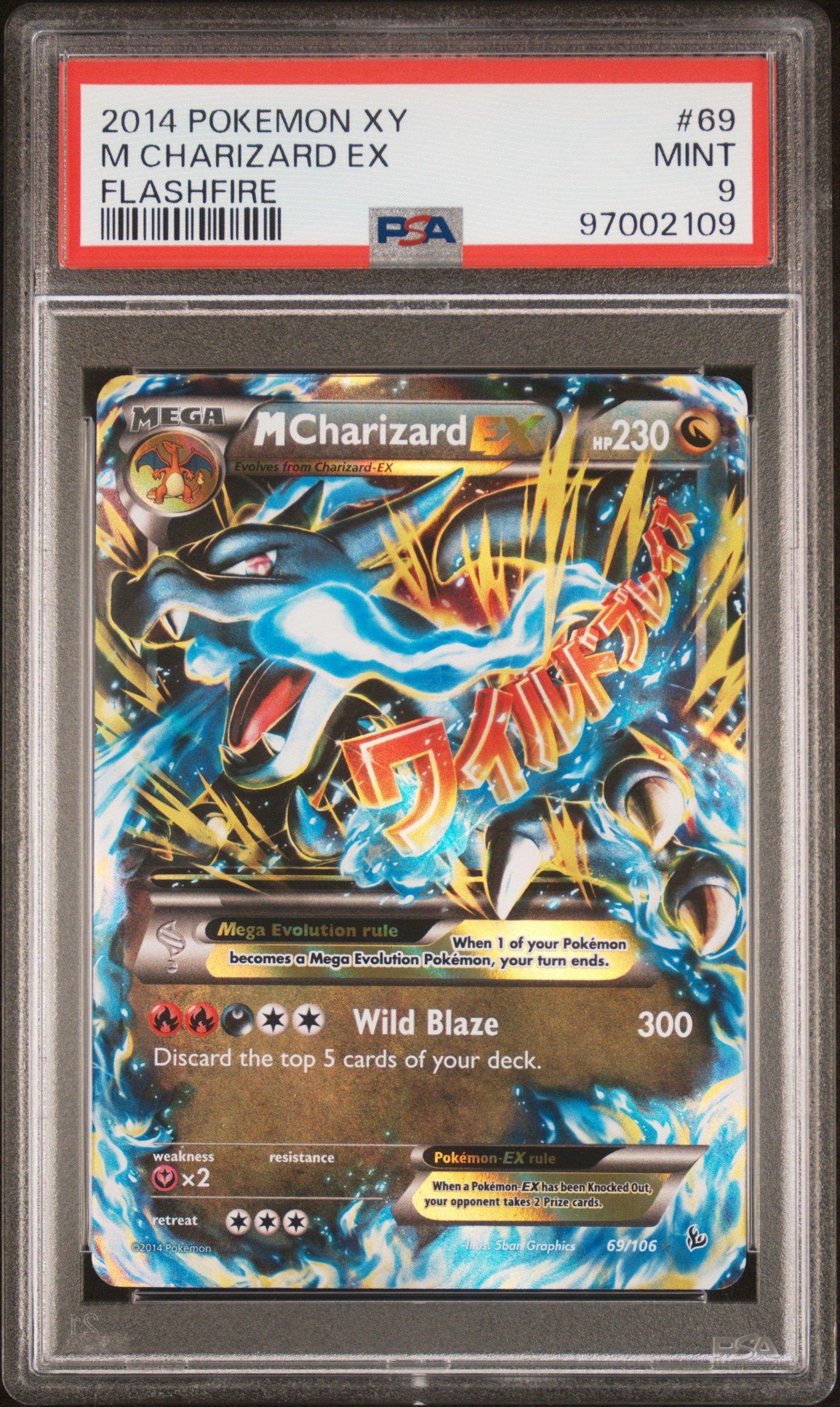 2014 Pokemon Xy Flashfire 69 M Charizard Ex PSA 9 | GameStop