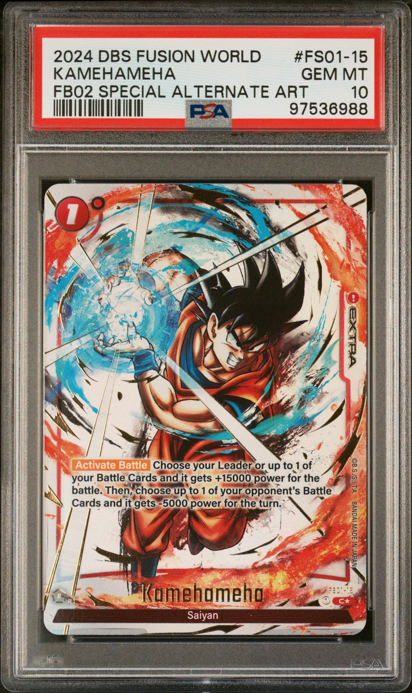 2024 Dragon Ball Super Card Game Fusion World Blazing Aura Fs01-15 Kamehameha Fb02 Special ...