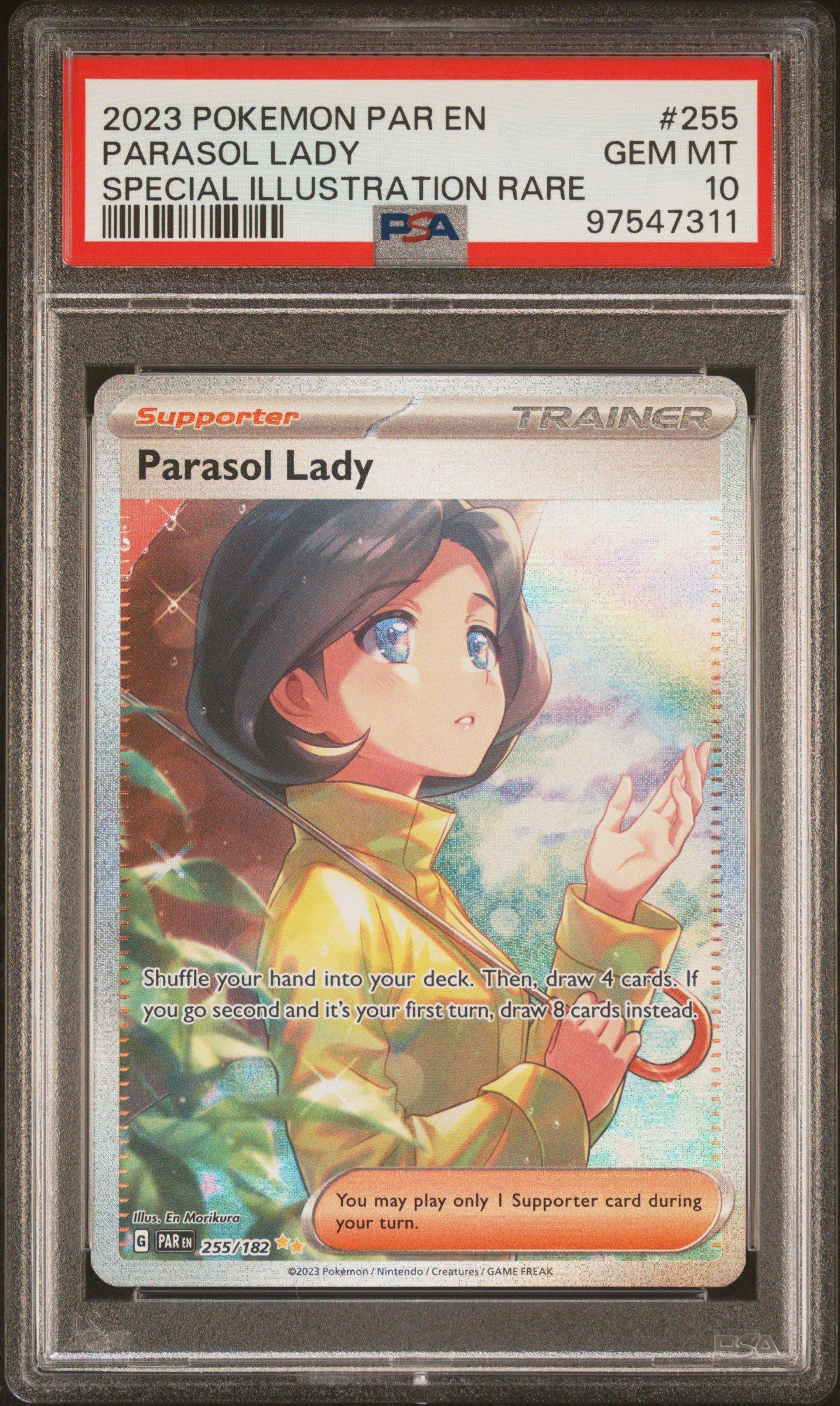 2023 Pokemon Par En-paradox Rift 255 Parasol Lady Special Illustration ...