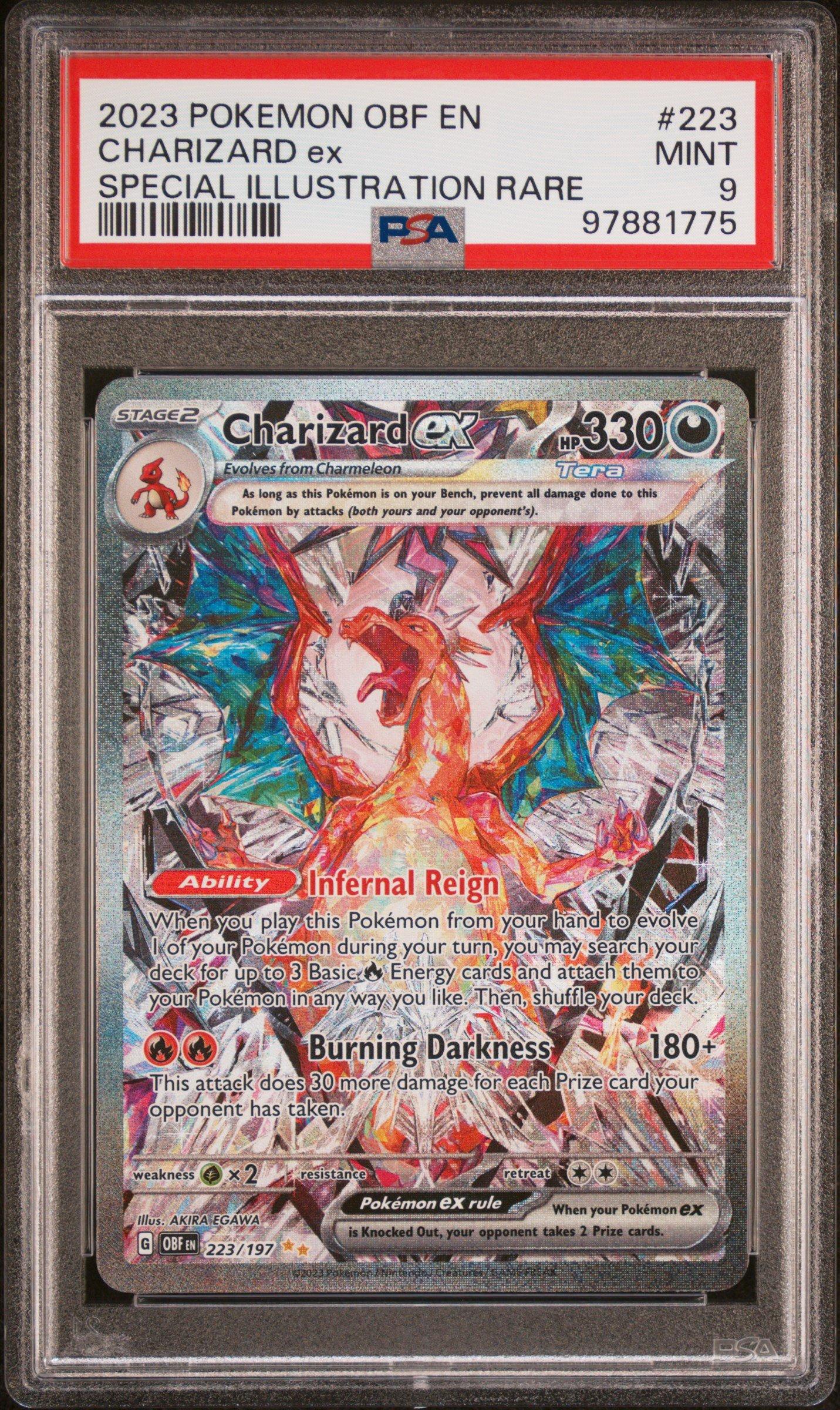 2023 Pokemon Obf En-obsidian Flames 223 Charizard Ex Special ...