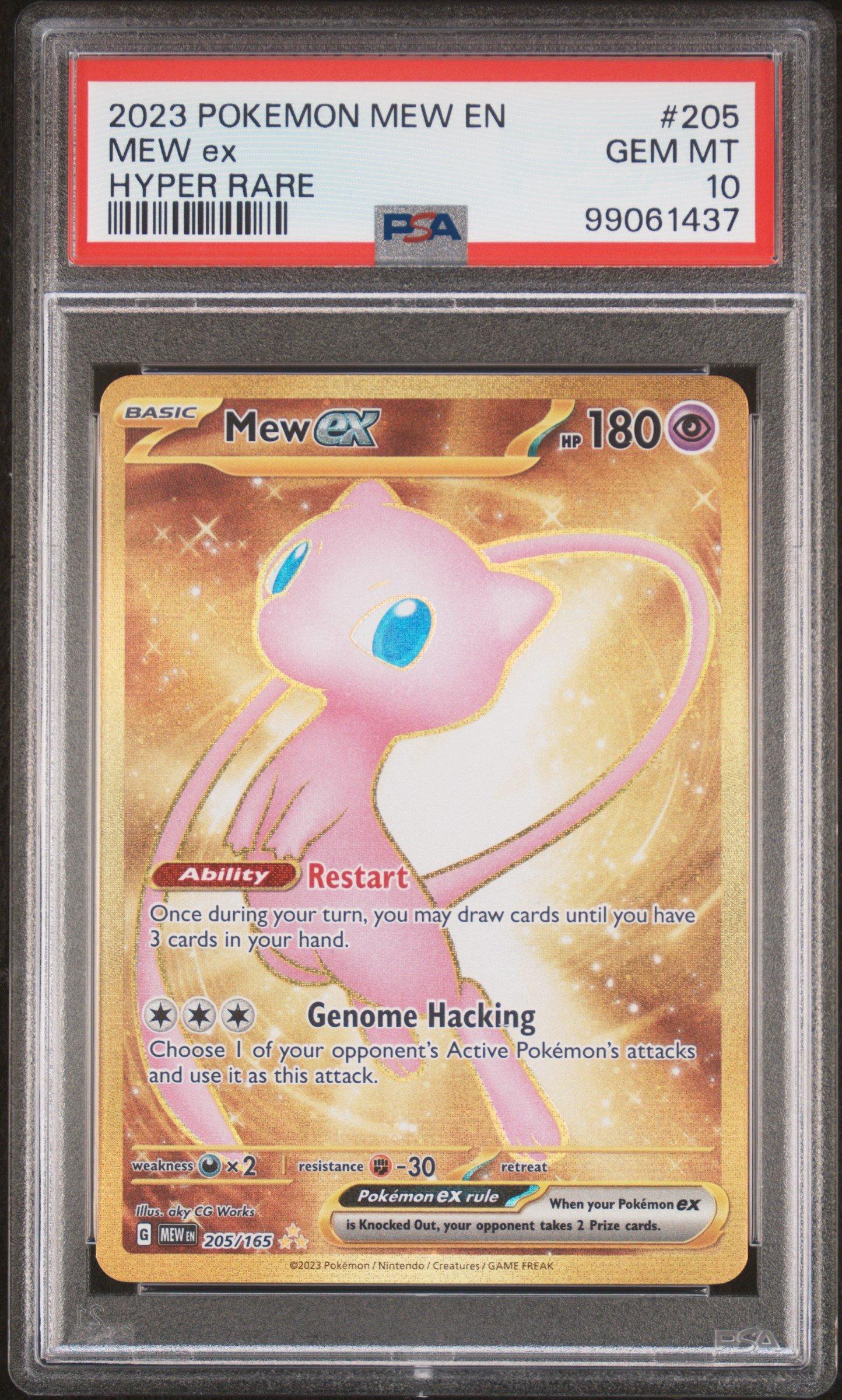 2023 Pokemon Mew En-151 205 Mew Ex Hyper Rare PSA 10 | GameStop