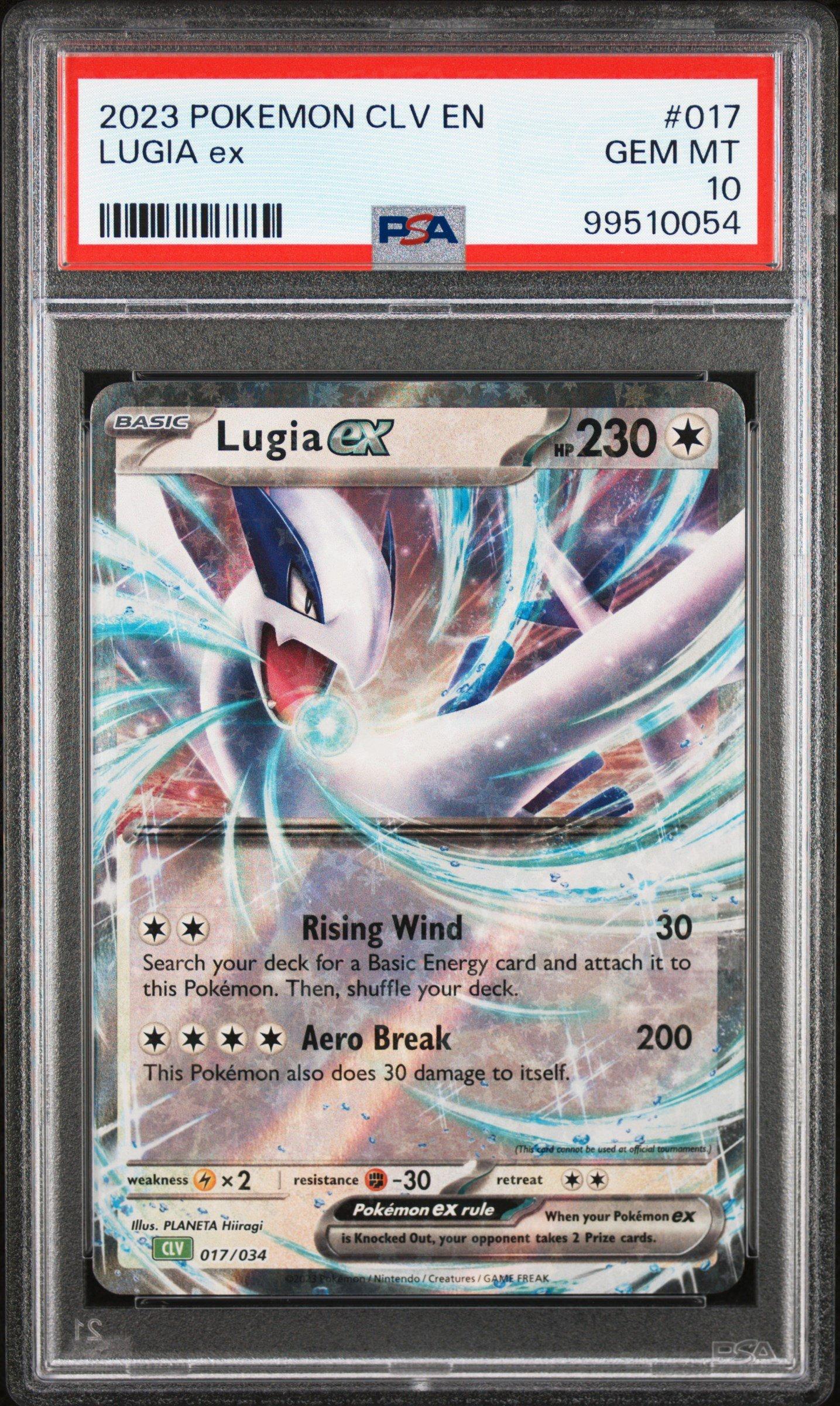 2023 Pokemon Clv-trading Card Game Classic Venusaur & Lugia Ex Deck 017 Lugia Ex PSA 10 | GameStop